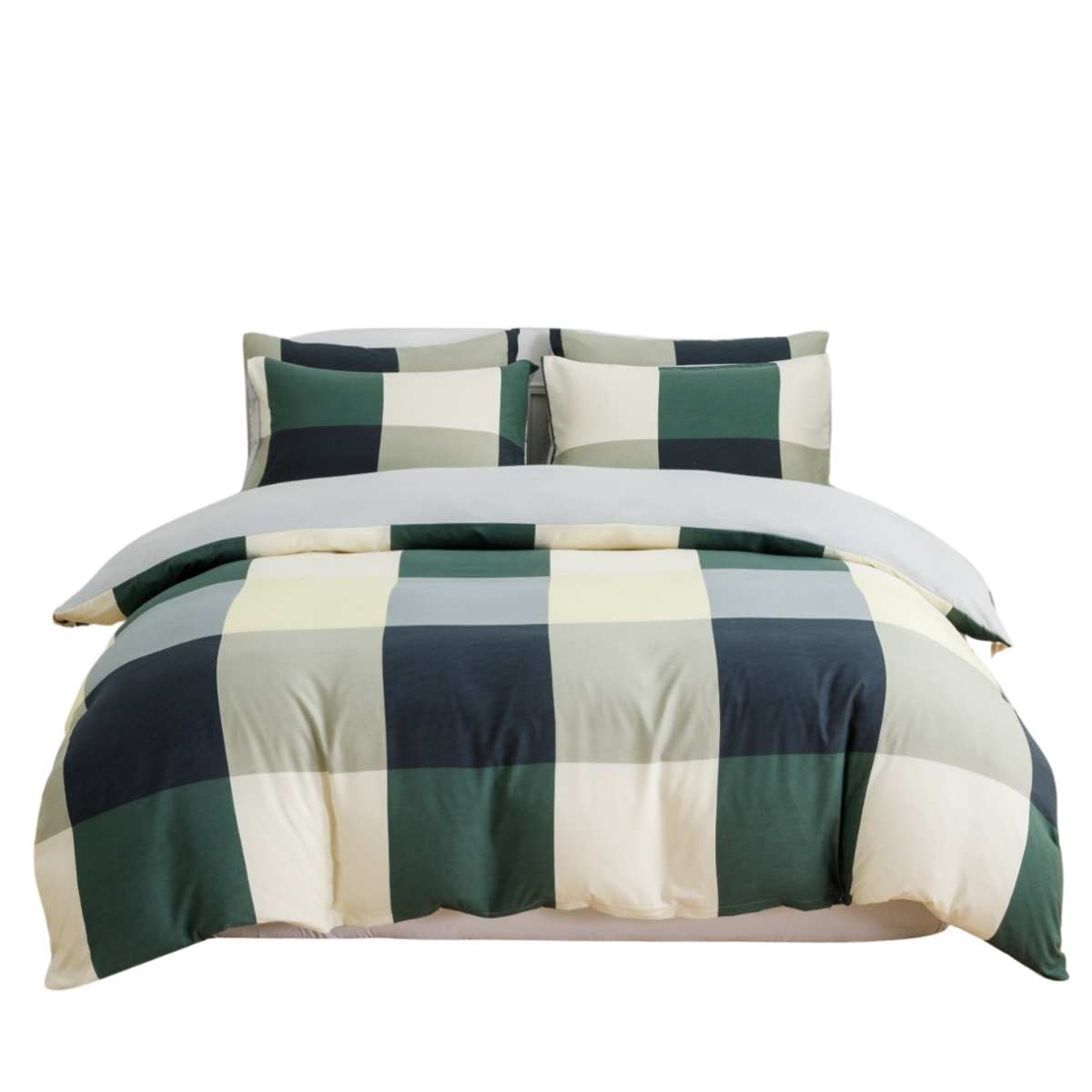 MAKKO Comfy Collection 1000TC Quilt Cover - Queen (BS-291) | NTUC FairPrice