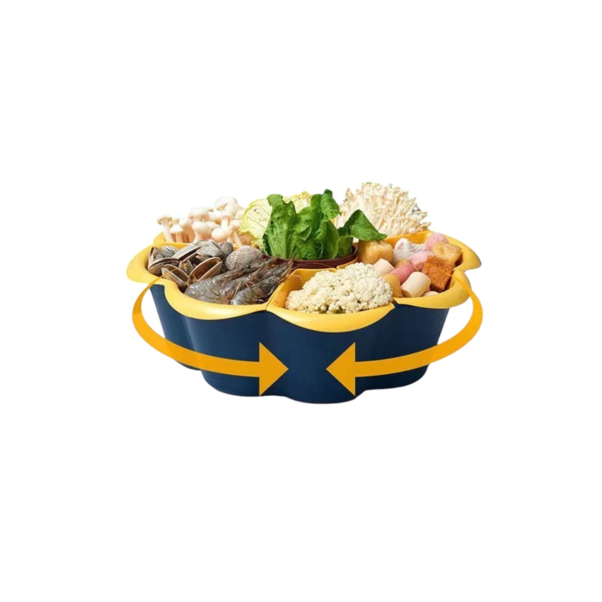 Hot Pot Platter With Rotating Feature | NTUC FairPrice