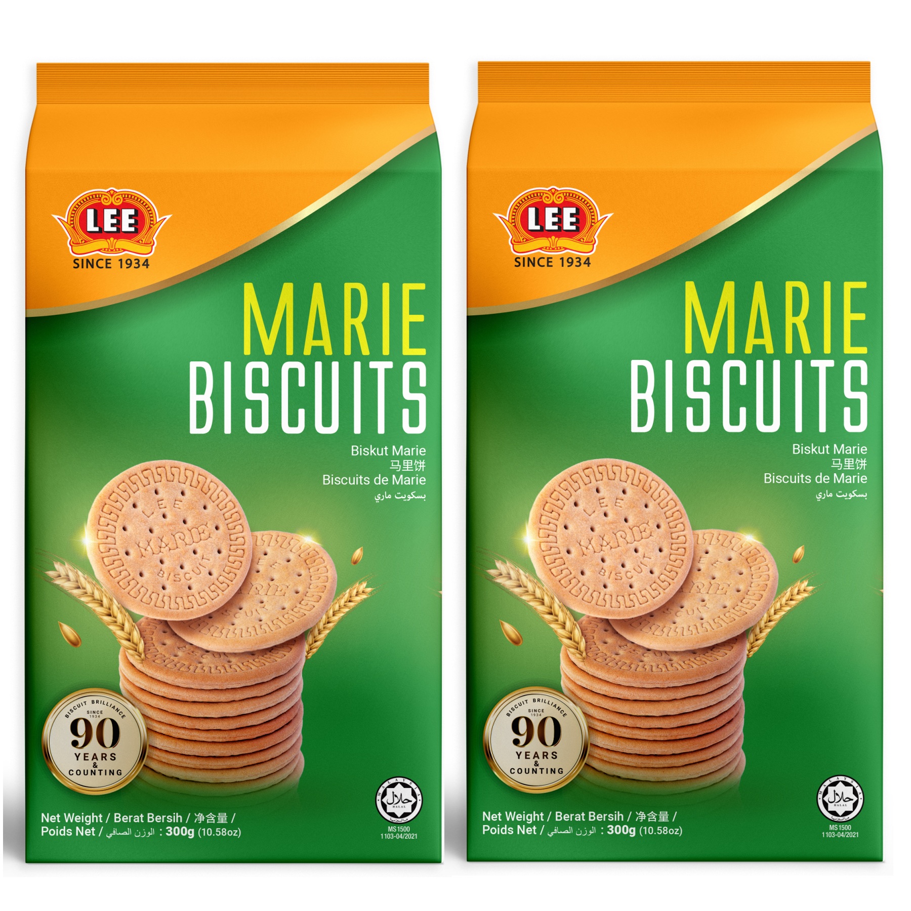 Lee Marie Biscuits 300g - Bundle of 2 | NTUC FairPrice