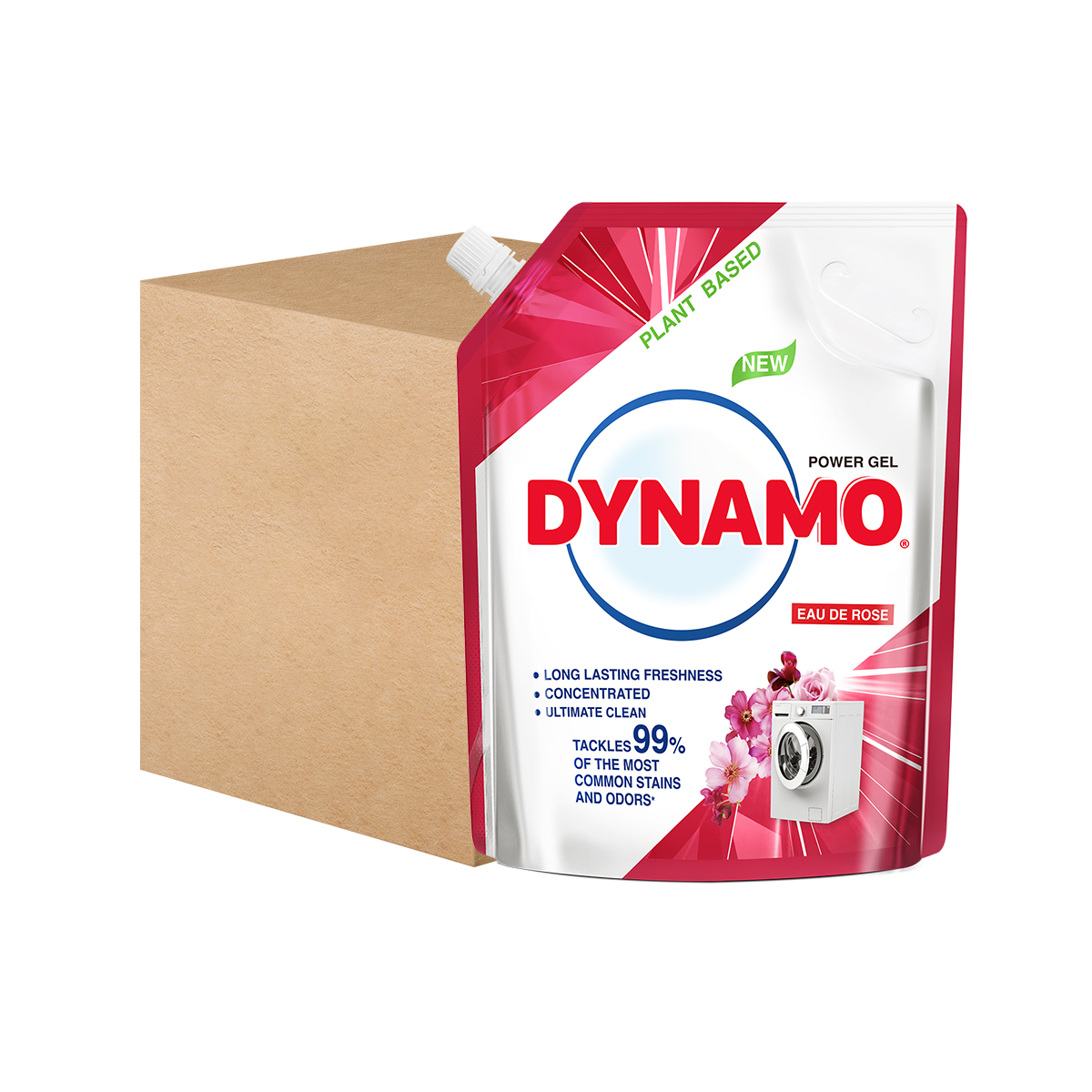 Dynamo Laundry Detergent Refill - Eau De Rose | NTUC FairPrice