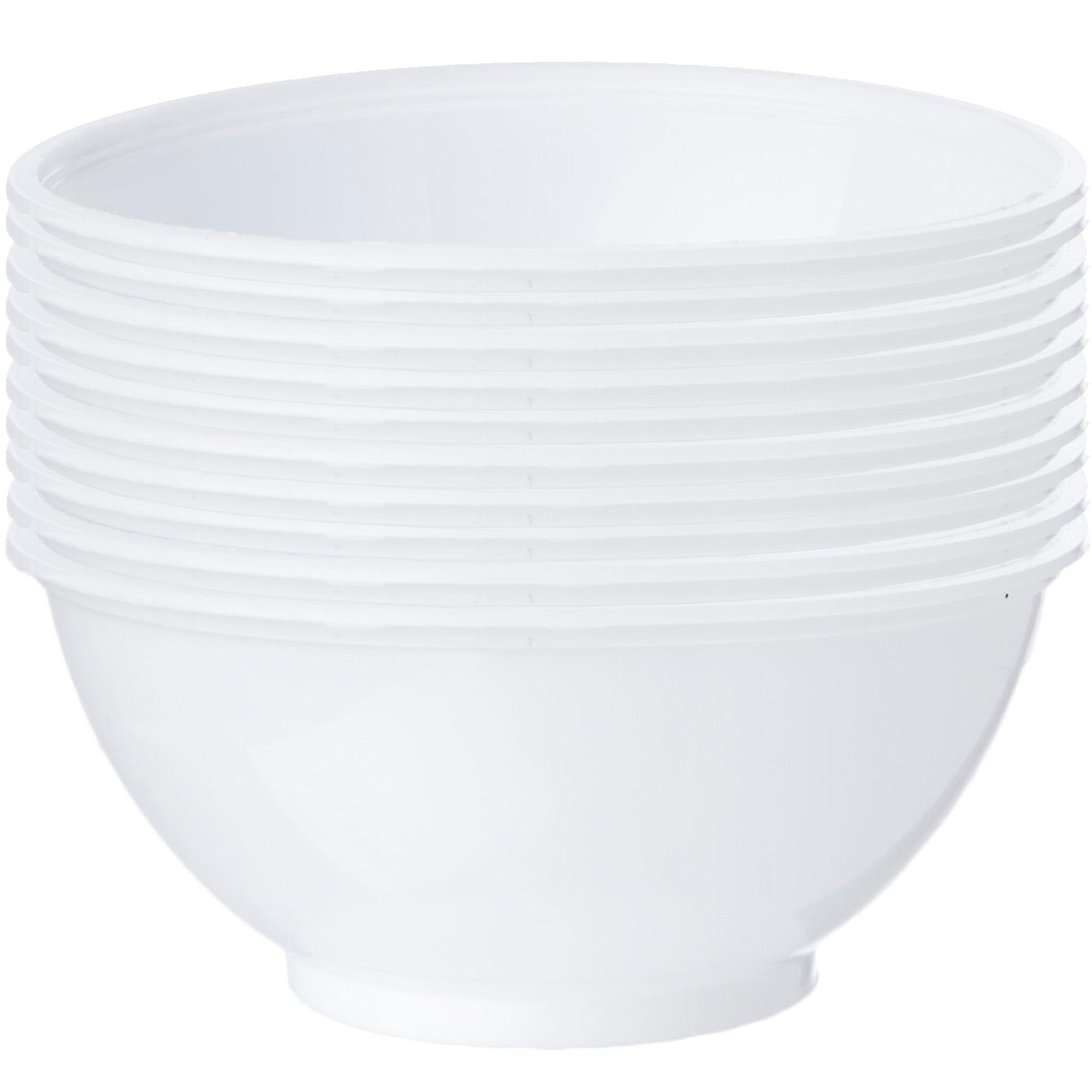 Disposable 22 Oz PP White Plastic Bowl | NTUC FairPrice