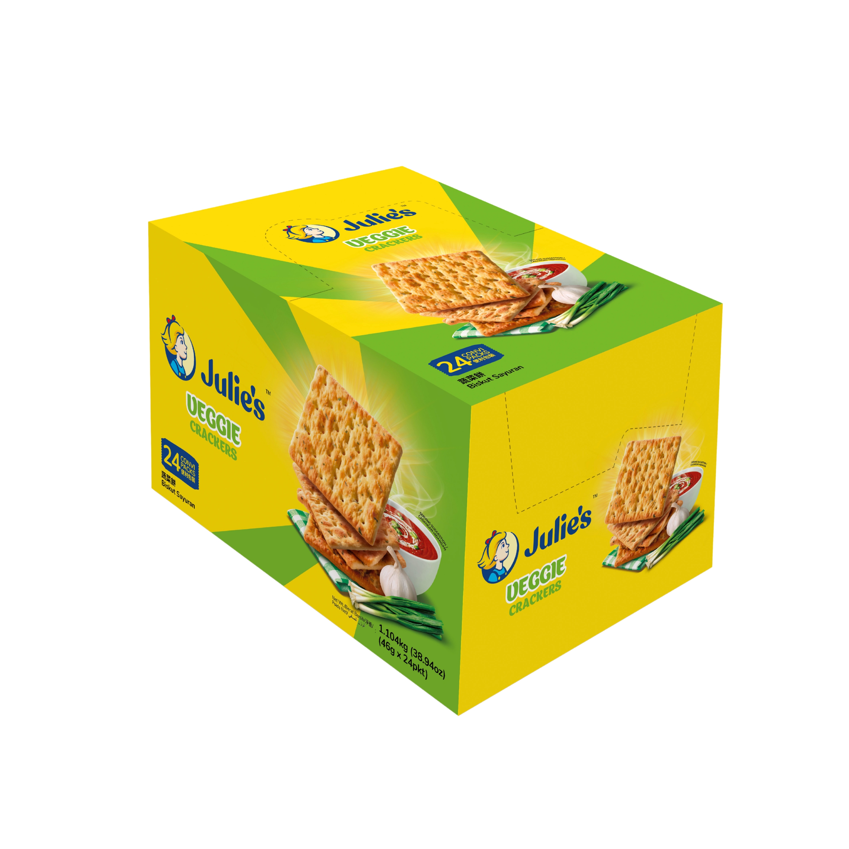 Julie's Veggie Crackers | NTUC FairPrice