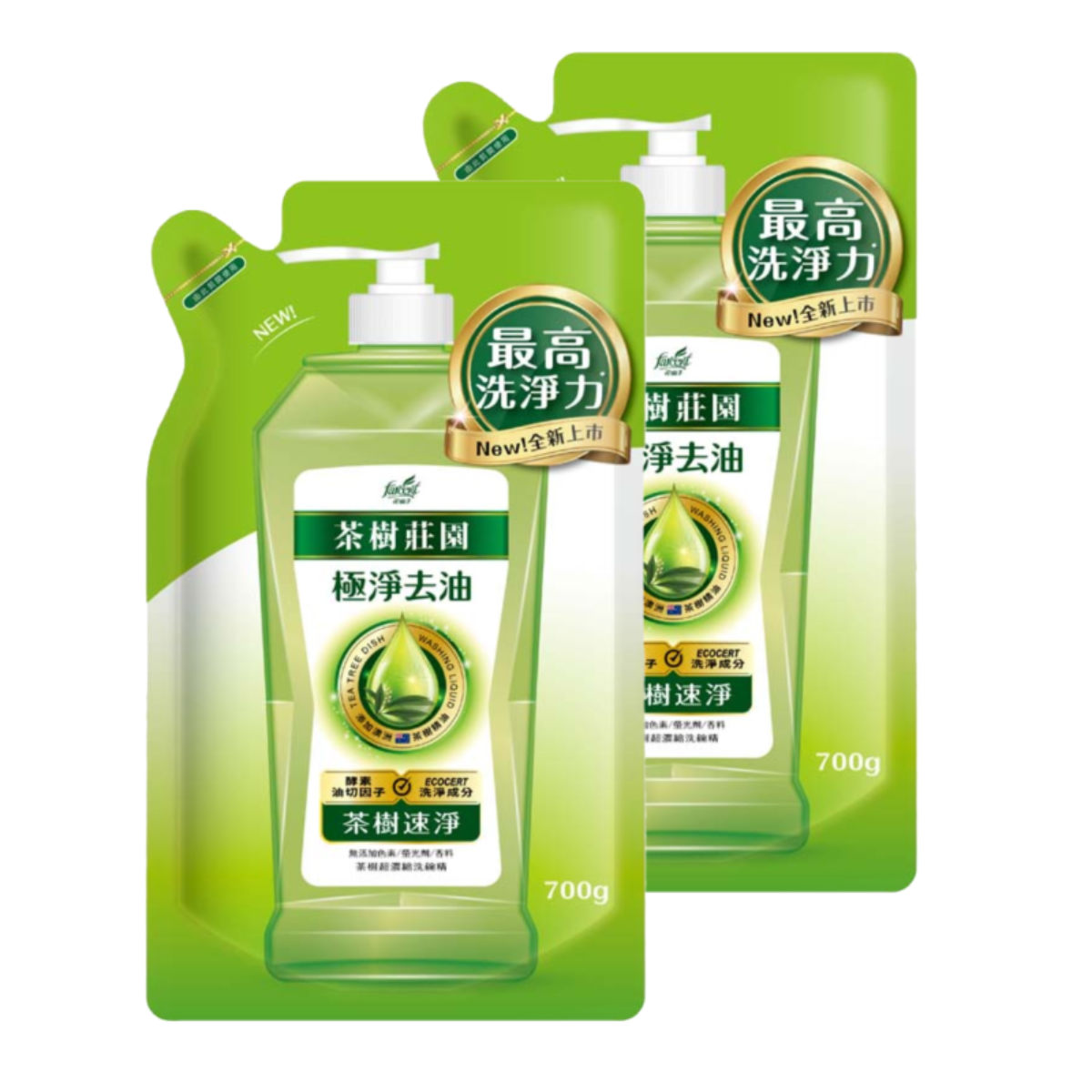 Farcent Dishwashing Liquid Refill - Tea Tree | NTUC FairPrice