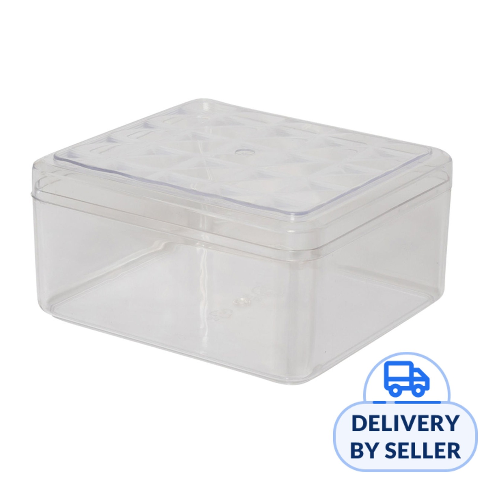 RedMan Clear Rectangle Plastic Container (120X136Xh68mm) | NTUC FairPrice