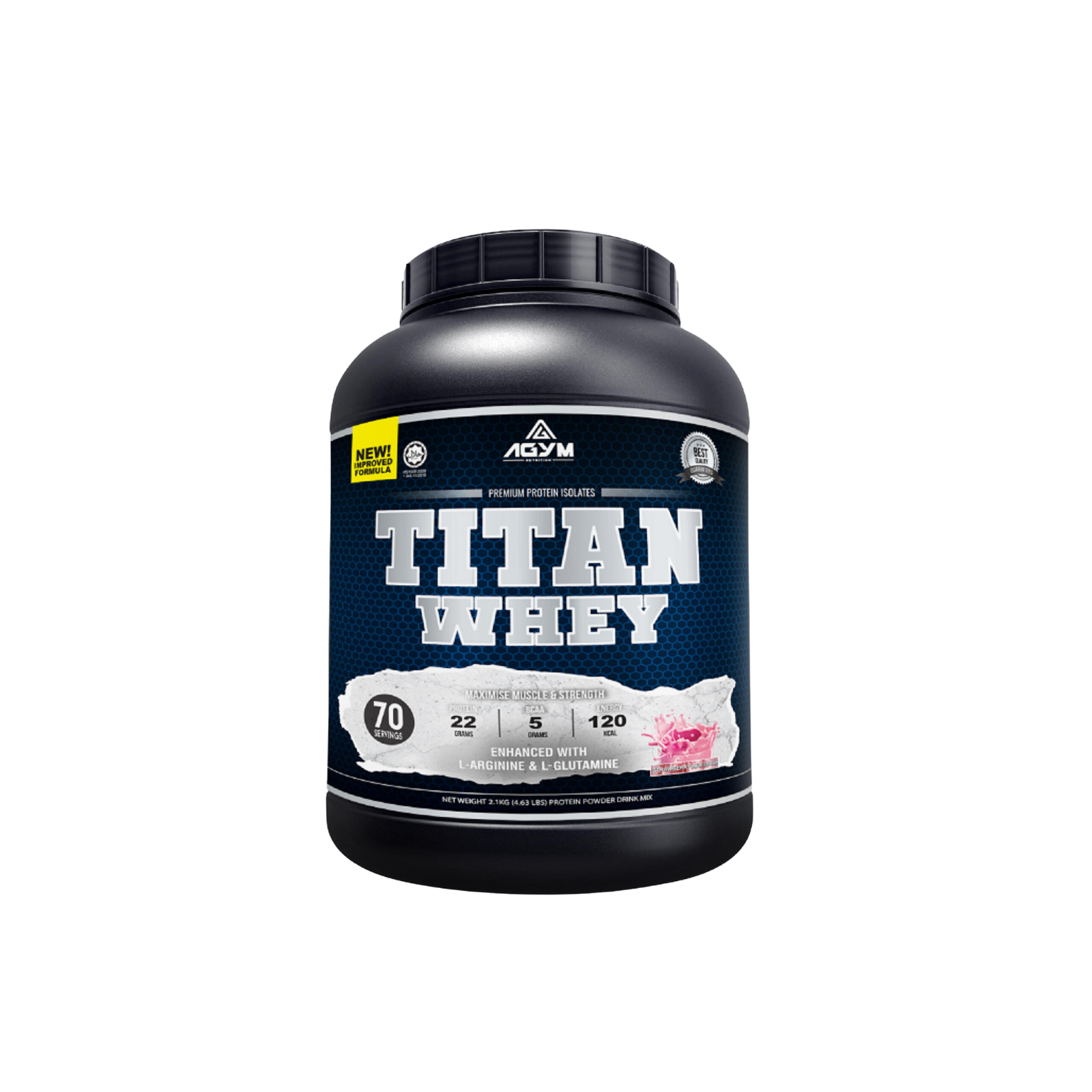 Titan Whey Protein Strawberry | NTUC FairPrice