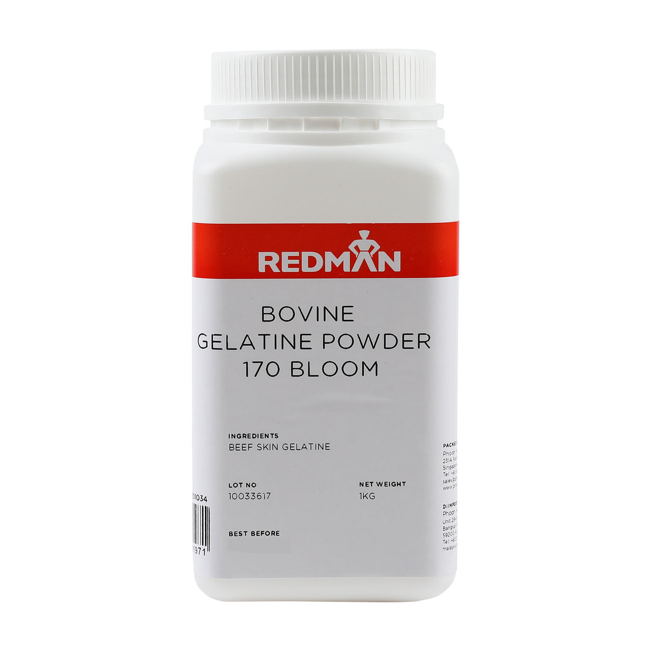 RedMan Gelatine Powder Bovine 170 Bloom | NTUC FairPrice