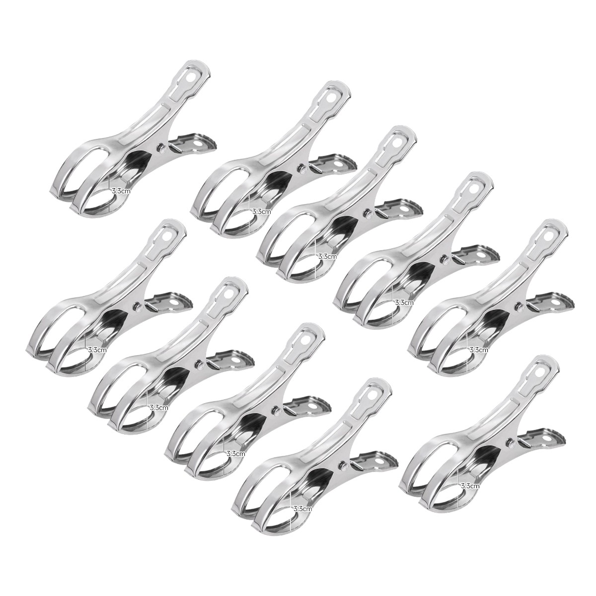 Stainless Steel Metal Clothes Pegs - Large | NTUC FairPrice