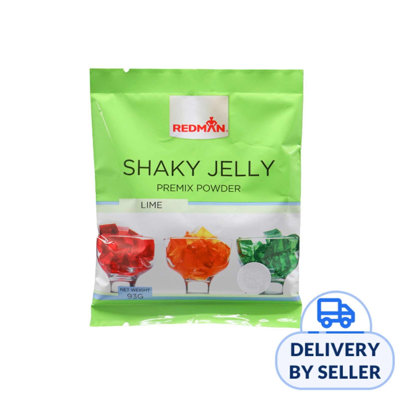 RedMan Shaky Jelly Premix Powder - Lime | NTUC FairPrice