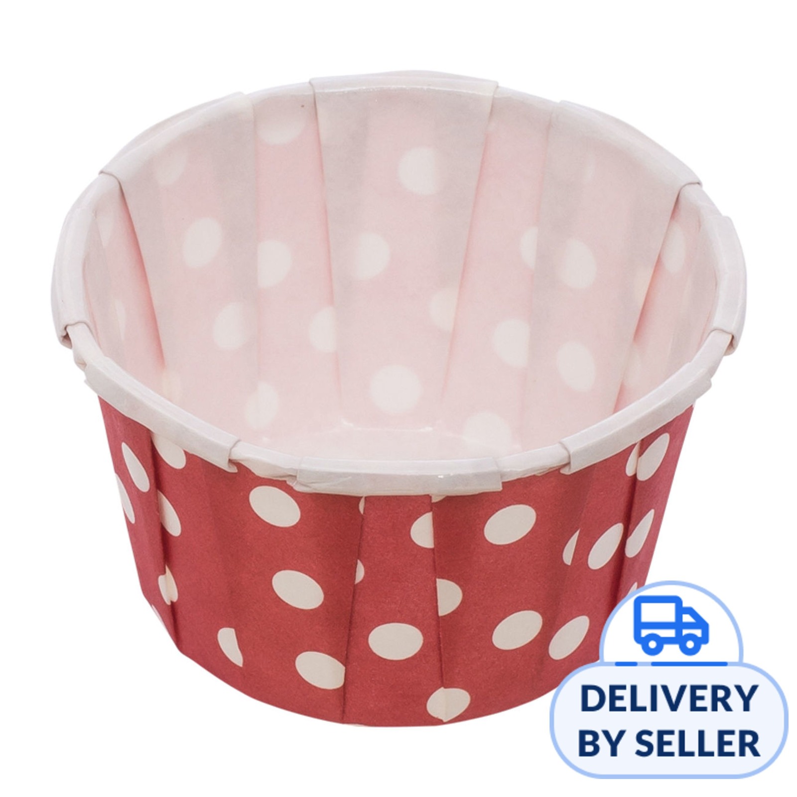 RedMan Souffle Baking Case - Polka Dot Red | NTUC FairPrice