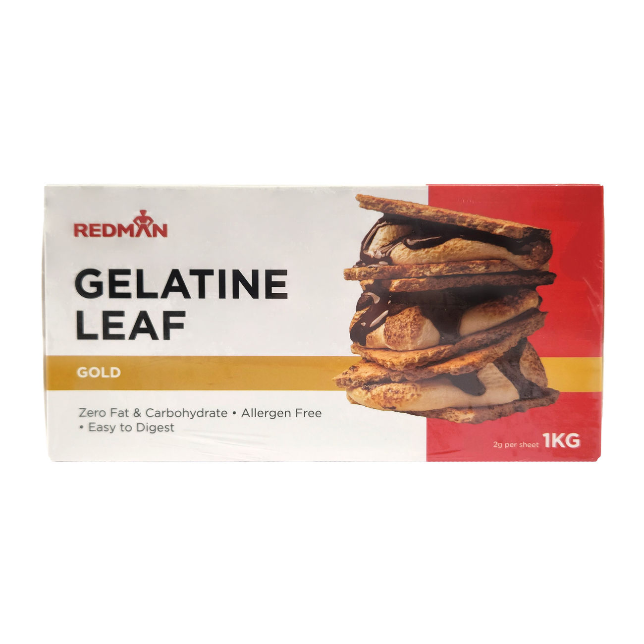 RedMan Bovine Gelatine Leaf - Gold | NTUC FairPrice