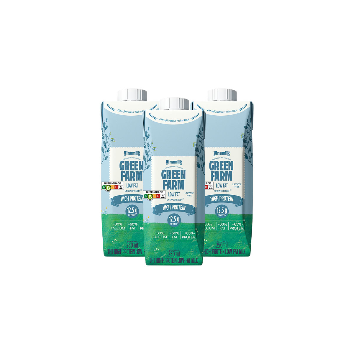 Vinamilk High Protein Low Fat UHT Milk - Lactose Free | NTUC FairPrice