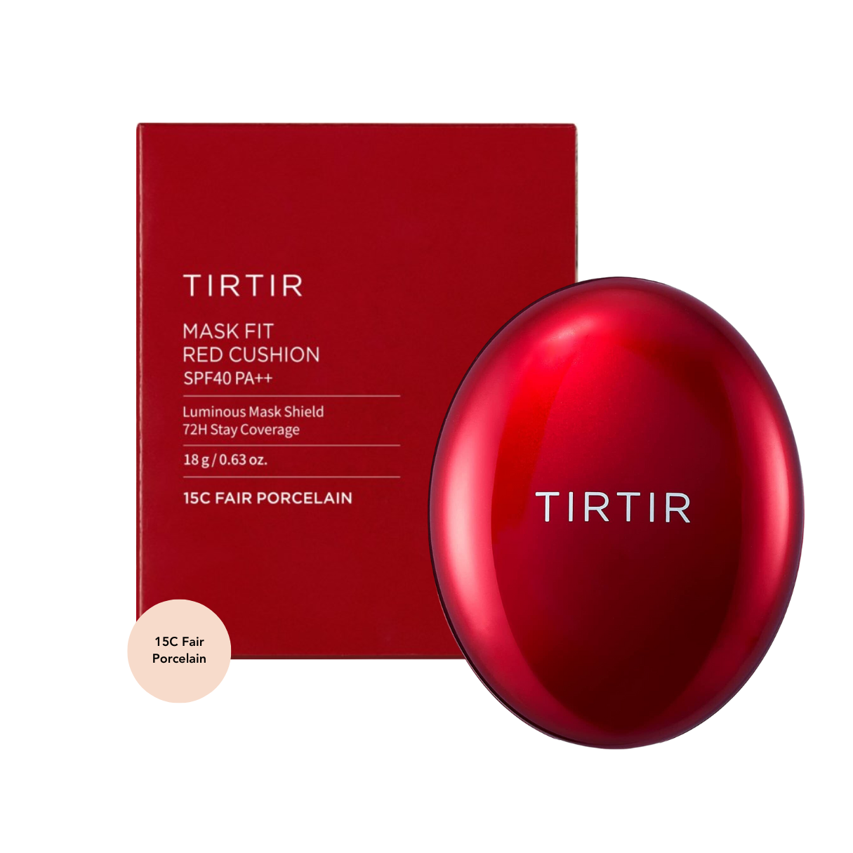TIRTIR Mask Fit Red Cushion 15C Fair Polystyrene | NTUC FairPrice