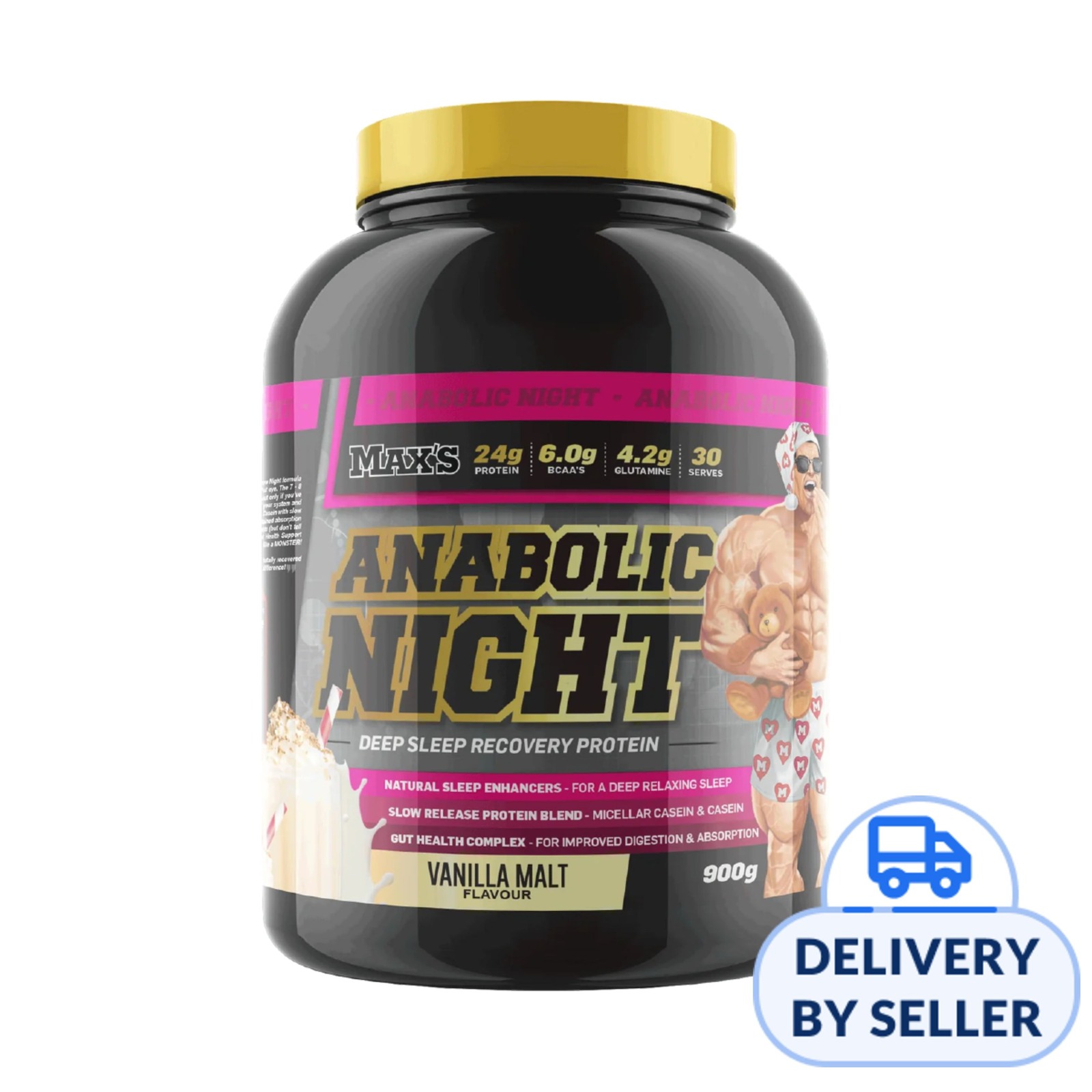 Maxs Anabolic Night Vanilla Malt | NTUC FairPrice