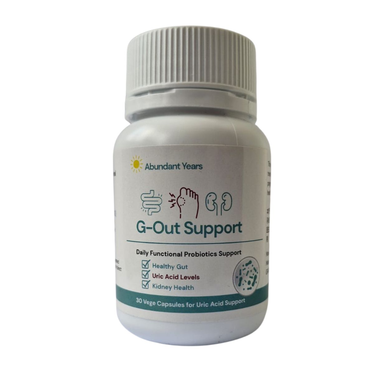 Abundant Years Gout Support Probiotic for Uric Acid and Gut | NTUC ...