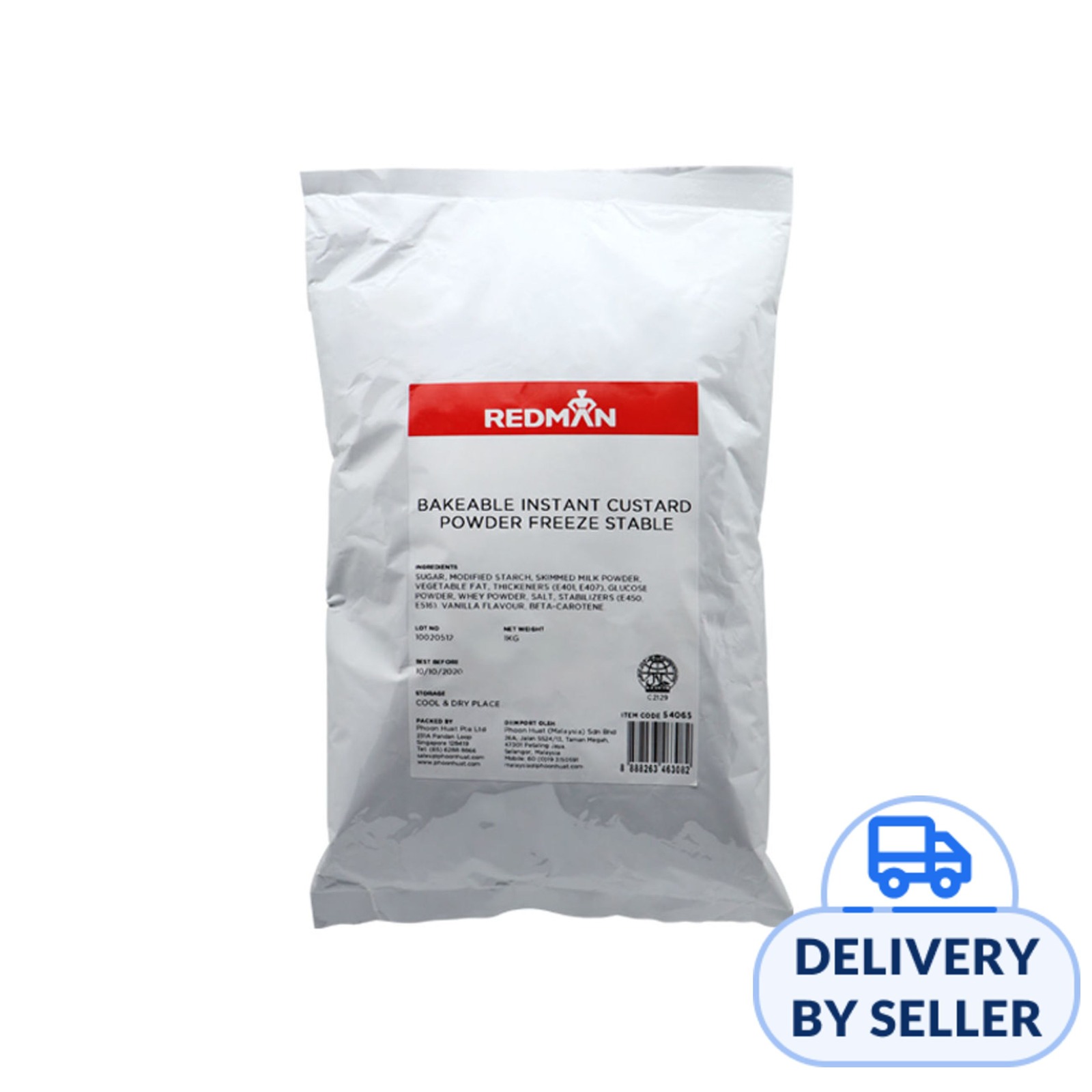 RedMan Bakeable Instant Custard Powder Freeze Stable | NTUC FairPrice