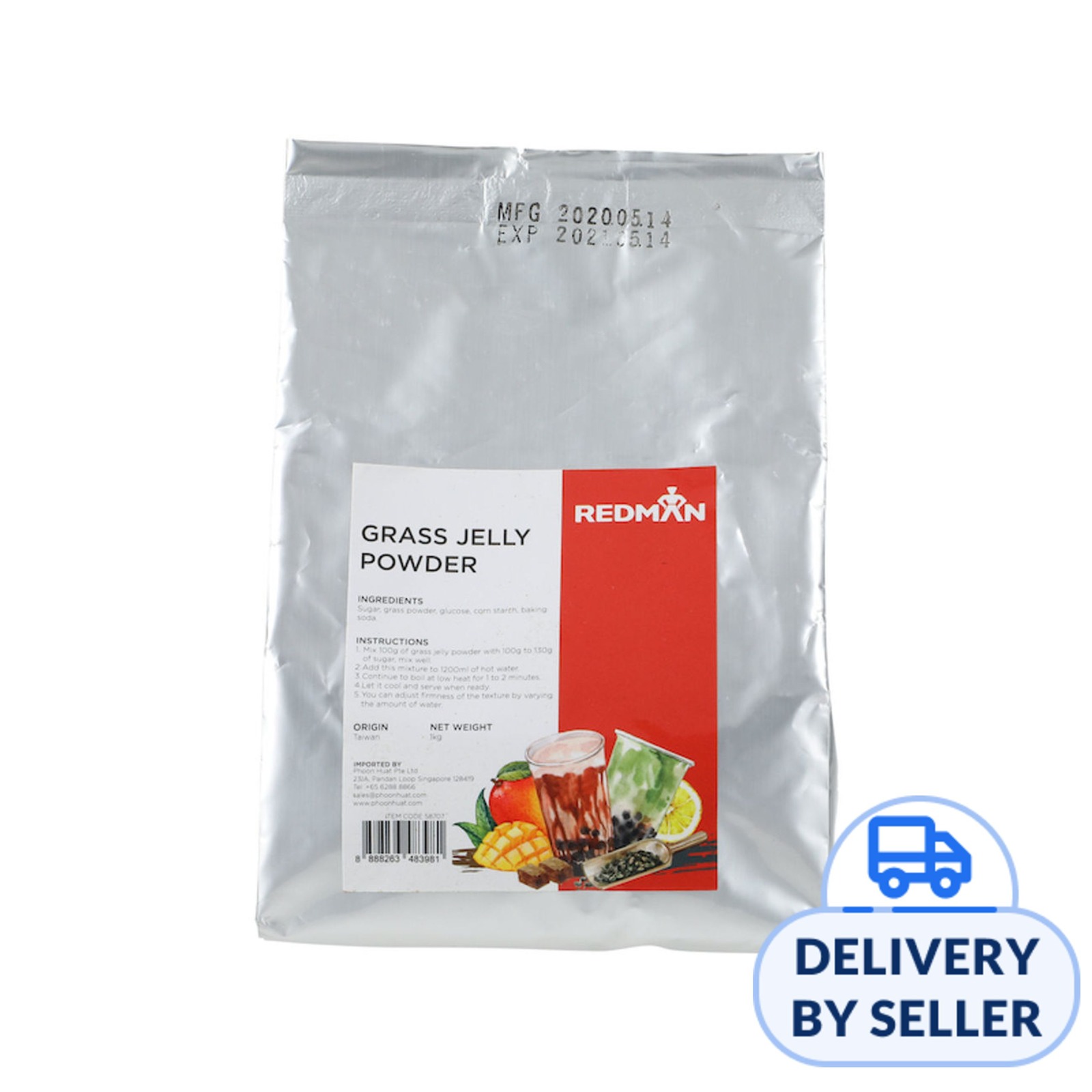 RedMan Grass Jelly Powder | NTUC FairPrice