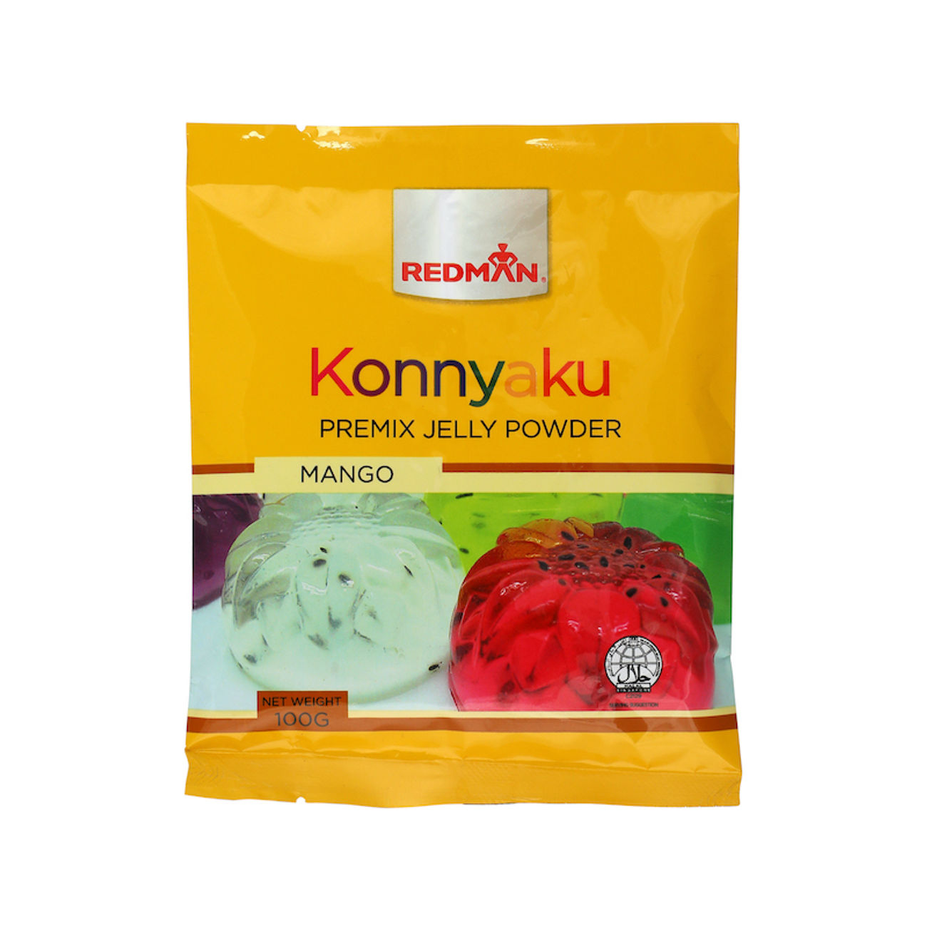 RedMan Konnyaku Premix Jelly Powder - Mango | NTUC FairPrice