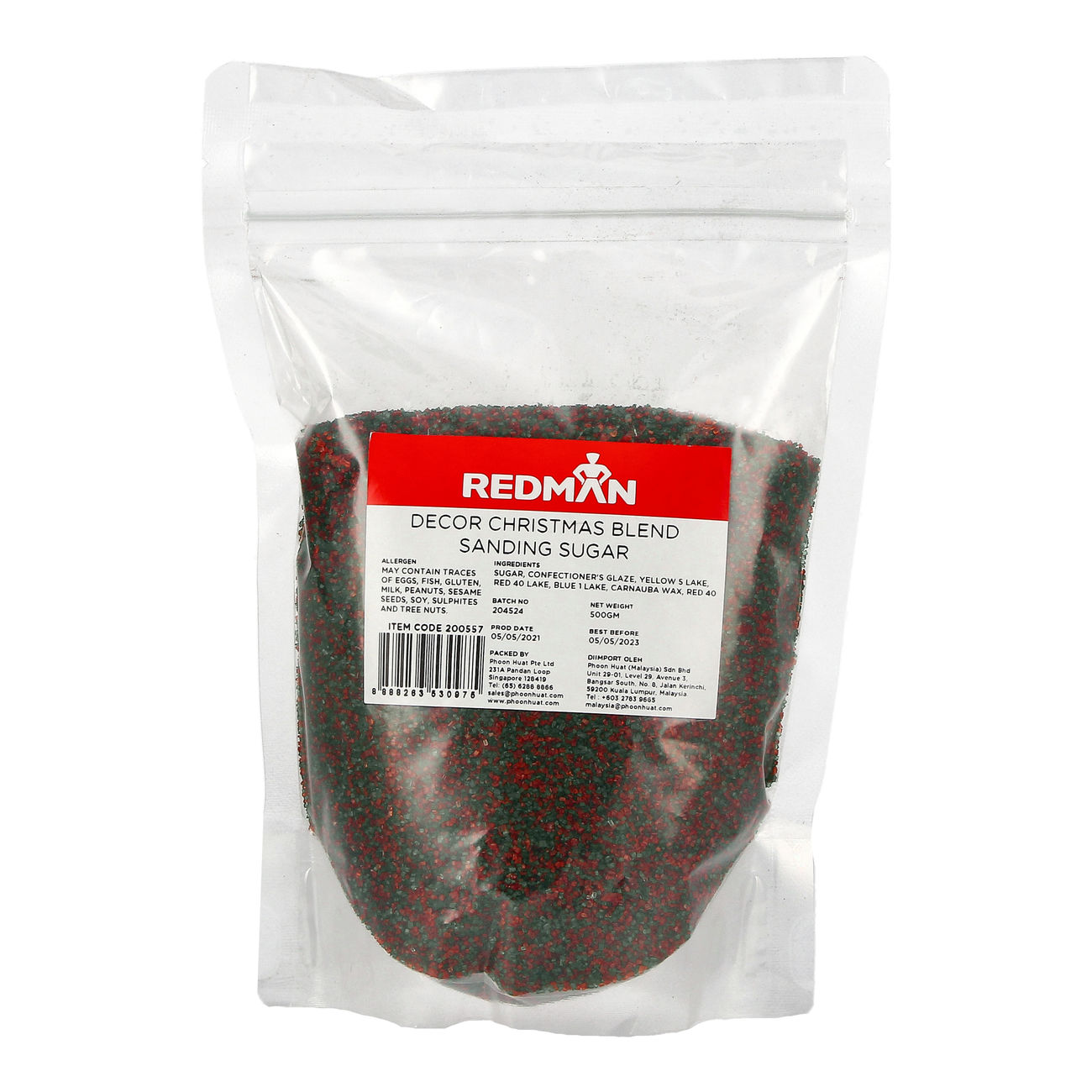 RedMan Decor Sanding Sugar - Christmas Blend | NTUC FairPrice