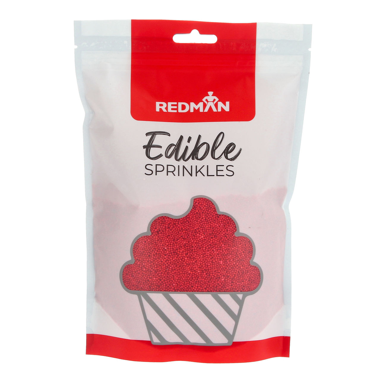 RedMan Edible Sprinkles Decor - Red 12/14 NPS | NTUC FairPrice