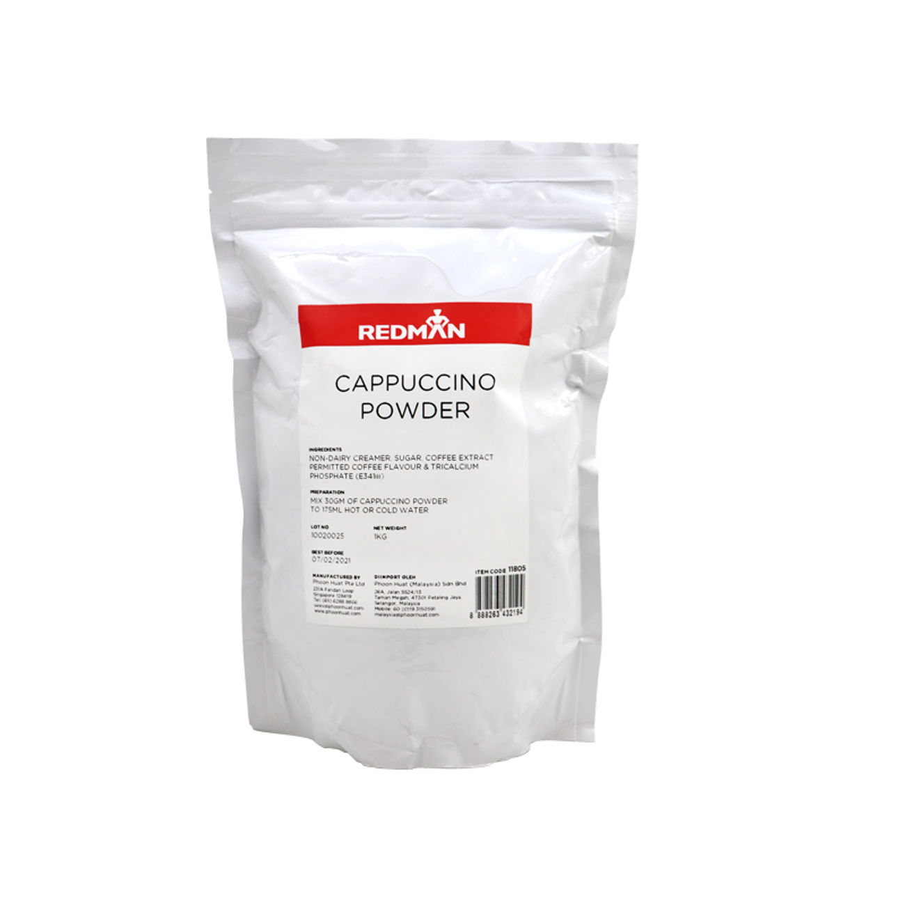 RedMan Cappuccino Powder | NTUC FairPrice