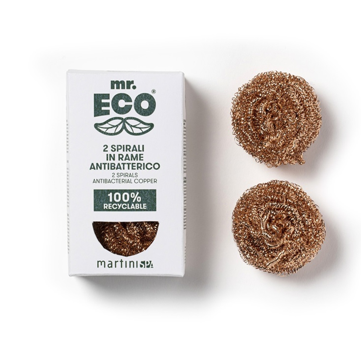 Mr Eco Antibacterial copper wool pads | NTUC FairPrice