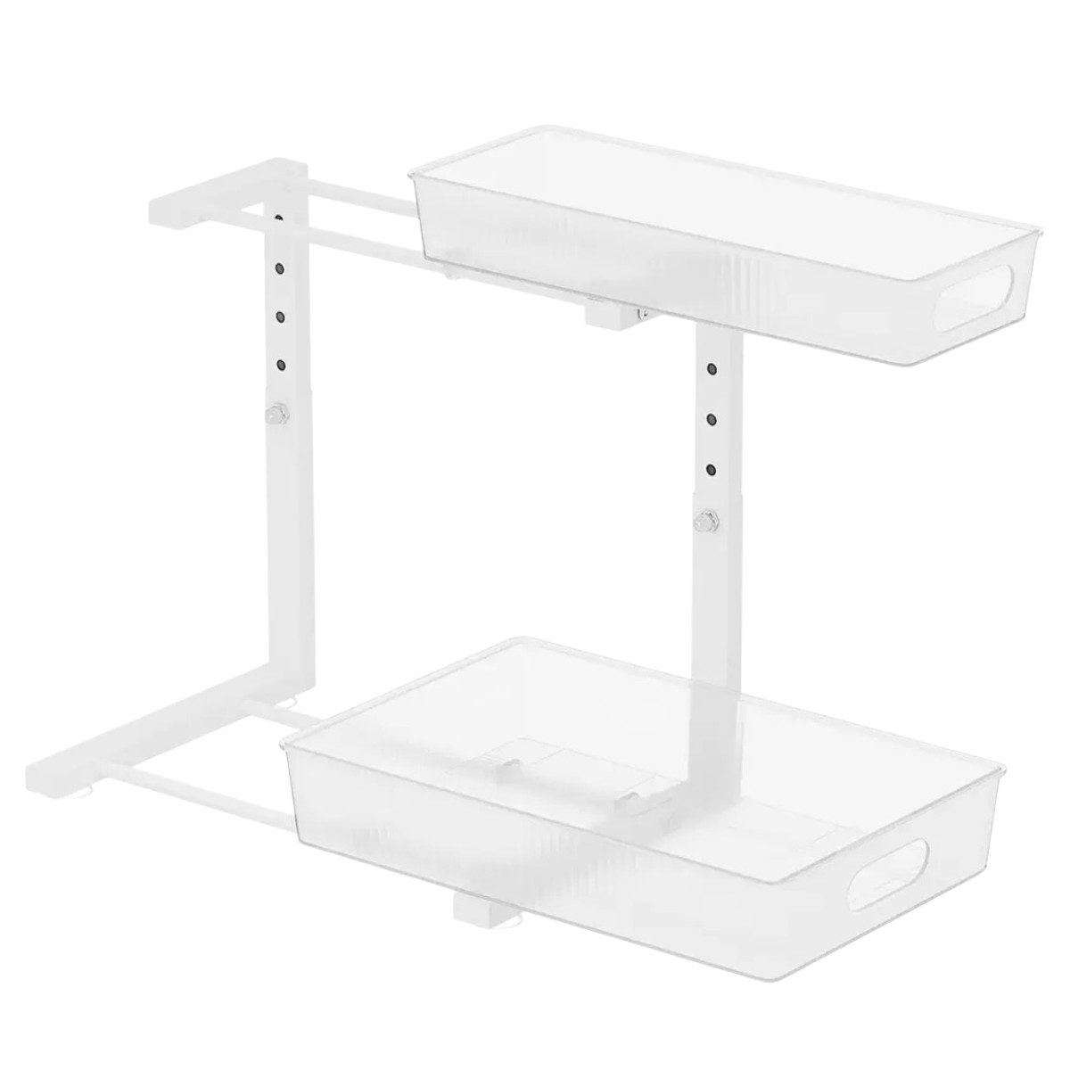 Bathroom kitchen Sink Shelves Organizers - (White) | NTUC FairPrice