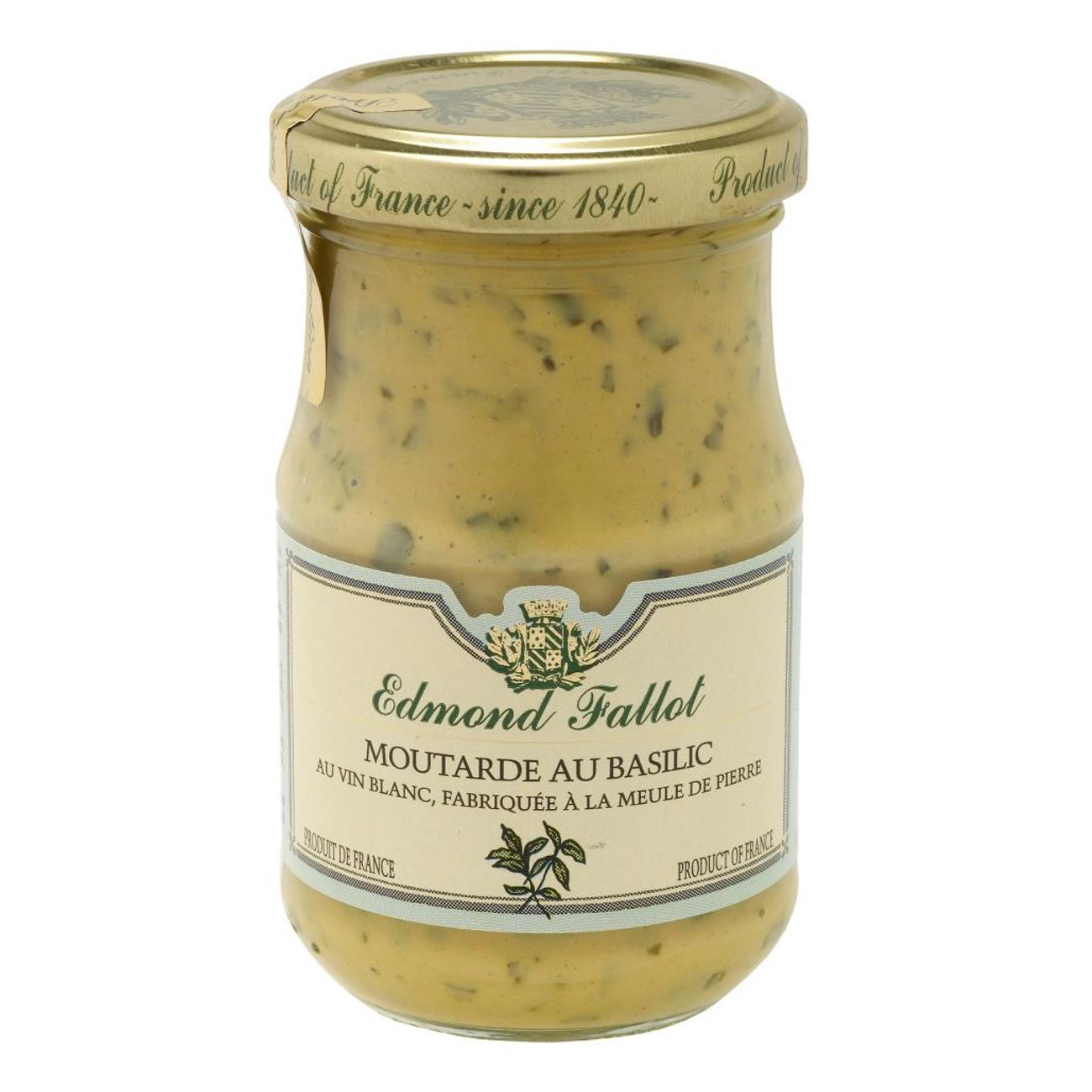 Edmond Fallot Basil Dijon Mustard | NTUC FairPrice