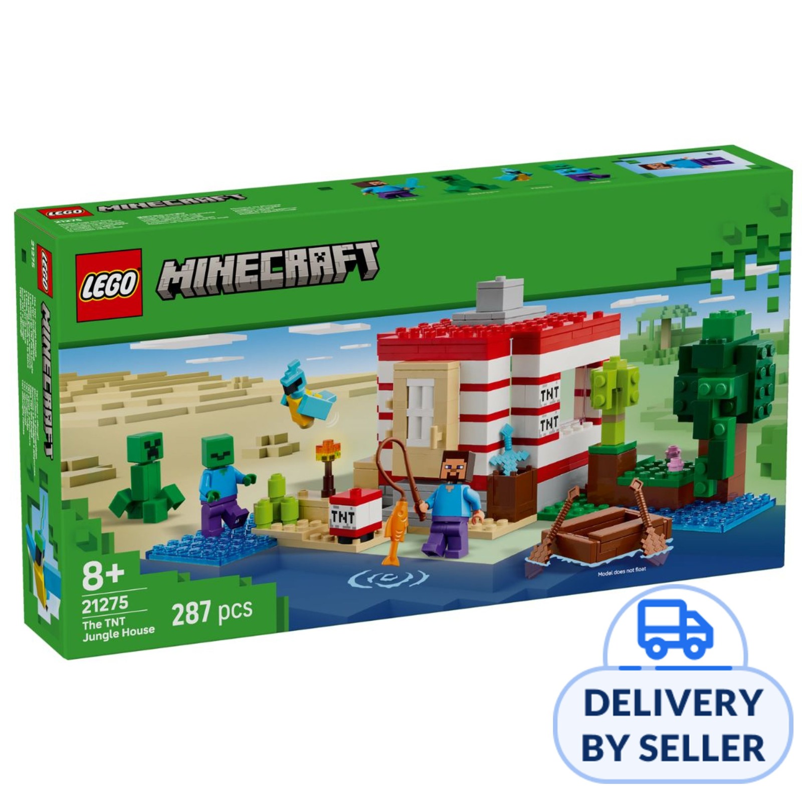 LEGO 21275 Minecraft The TNT Jungle House | NTUC FairPrice