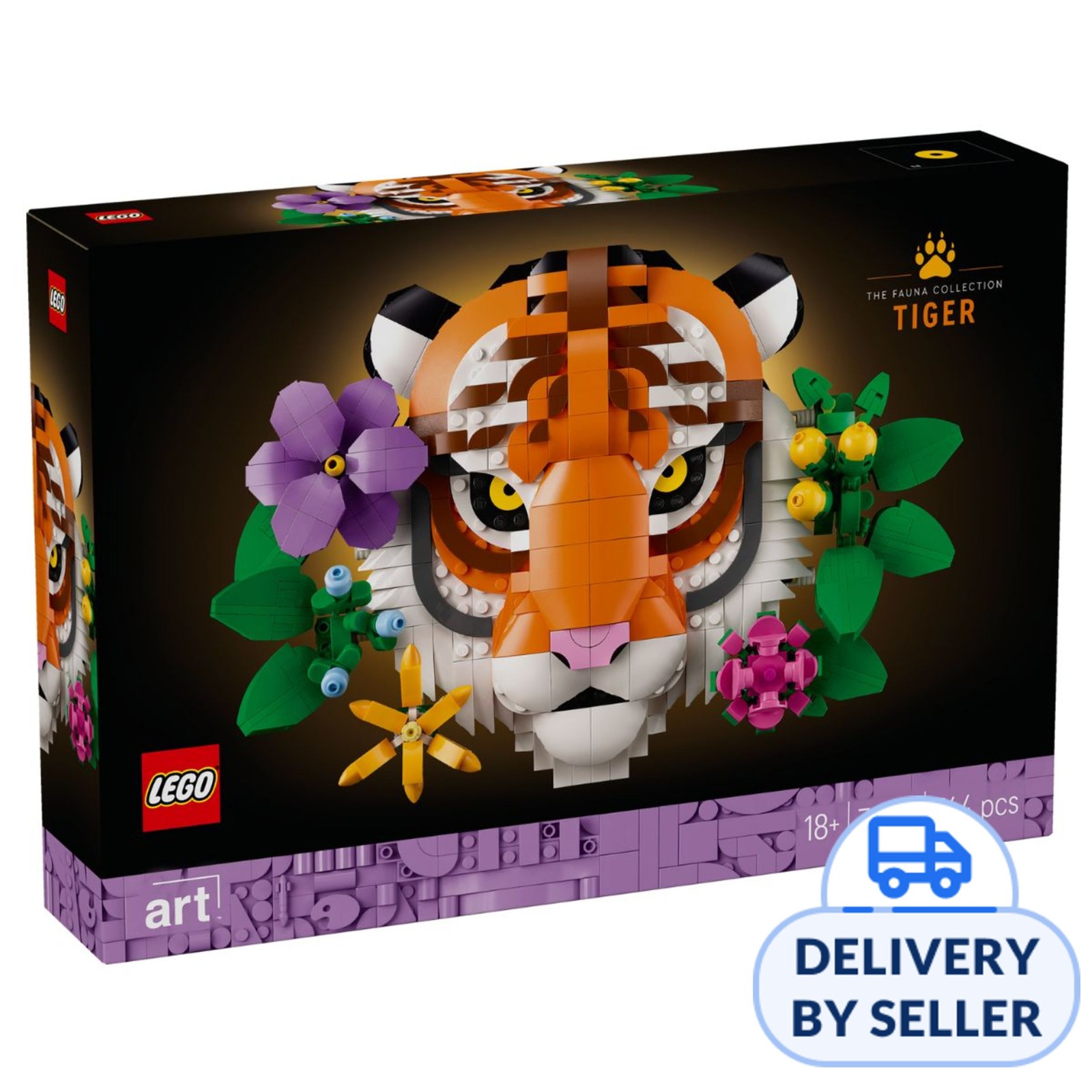 LEGO 31217 Art The Fauna Collection Tiger | NTUC FairPrice