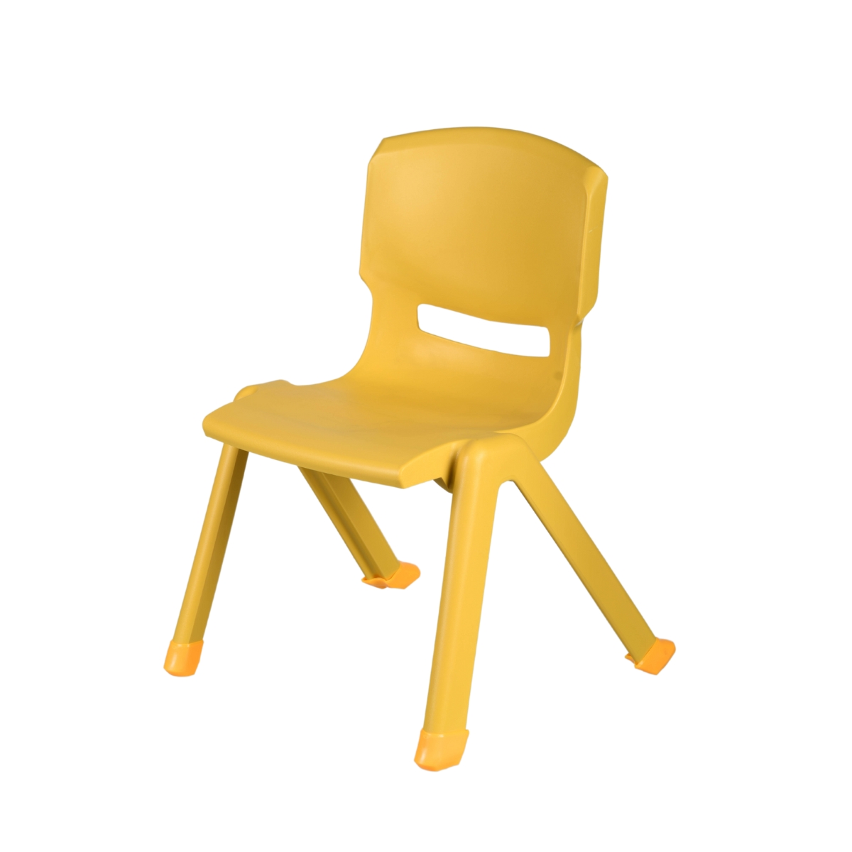 Citylife Sturdy Stool With Backrest Chair Yellow | NTUC FairPrice