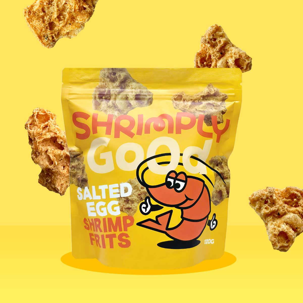 Shrimply Good - Salted Egg Shrimp Frits | NTUC FairPrice