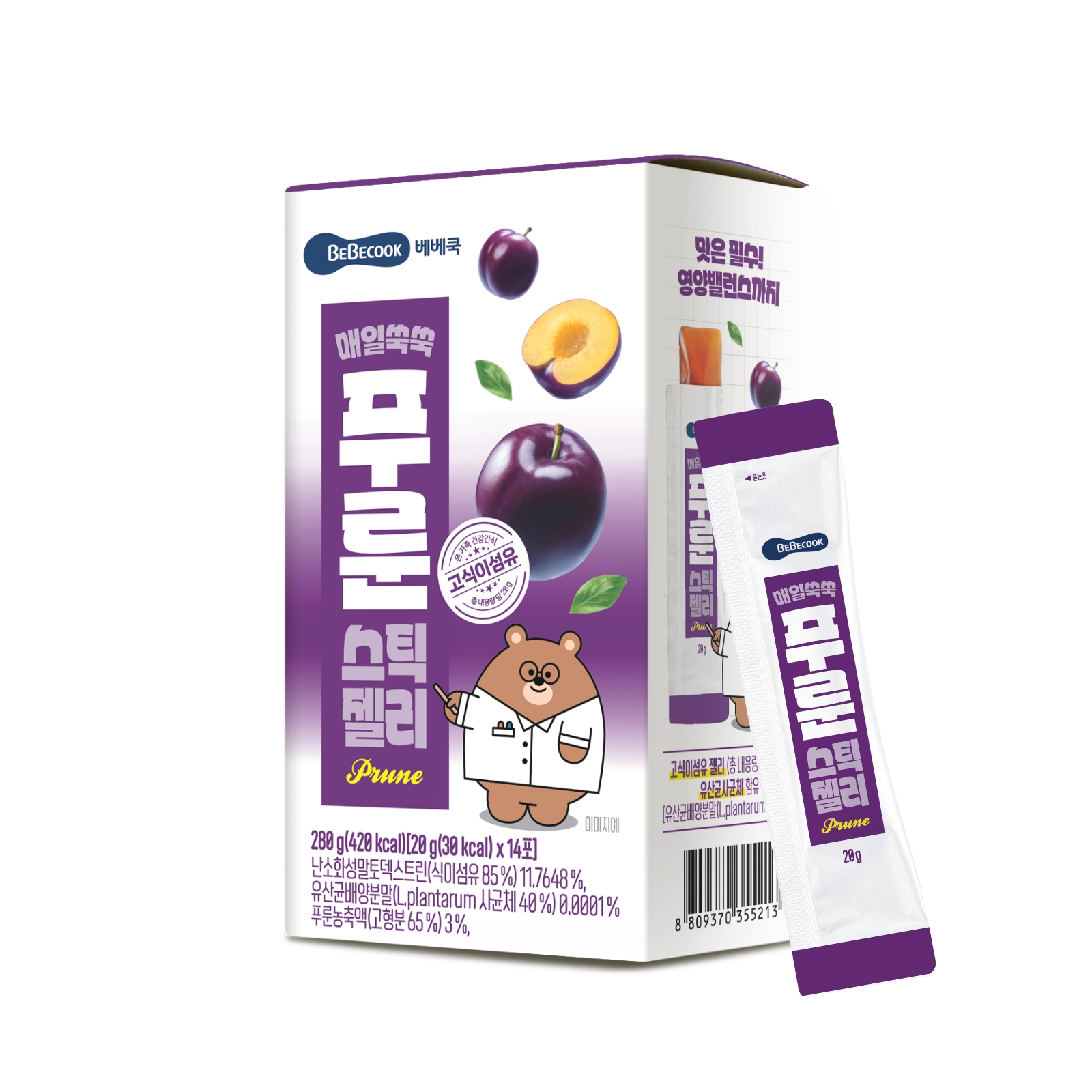 FiberBoost Jelly Stick - Prune | NTUC FairPrice