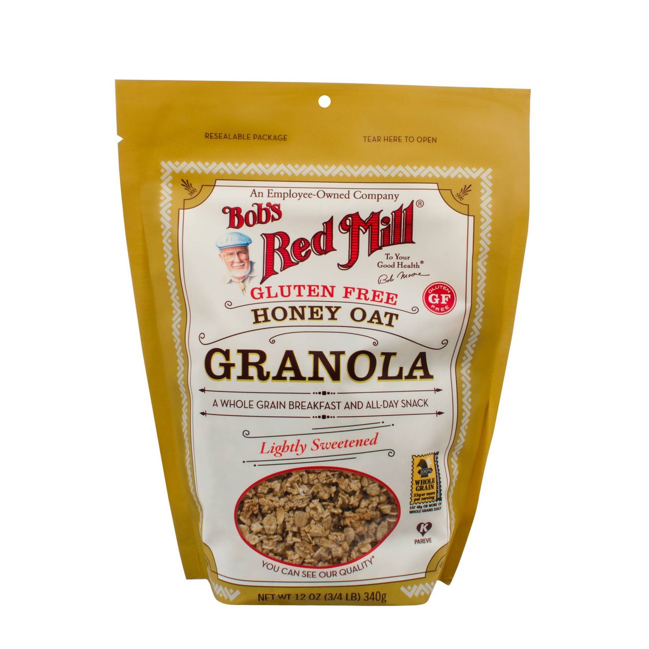 Bob's Red Mill Gluten Free Granola - Honey Oat | NTUC FairPrice