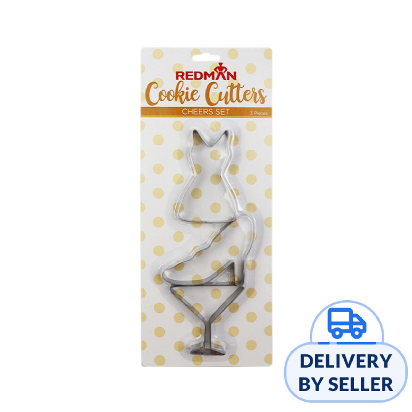 RedMan Stainless Steel Cookie Cutter Set - Cheers | NTUC FairPrice