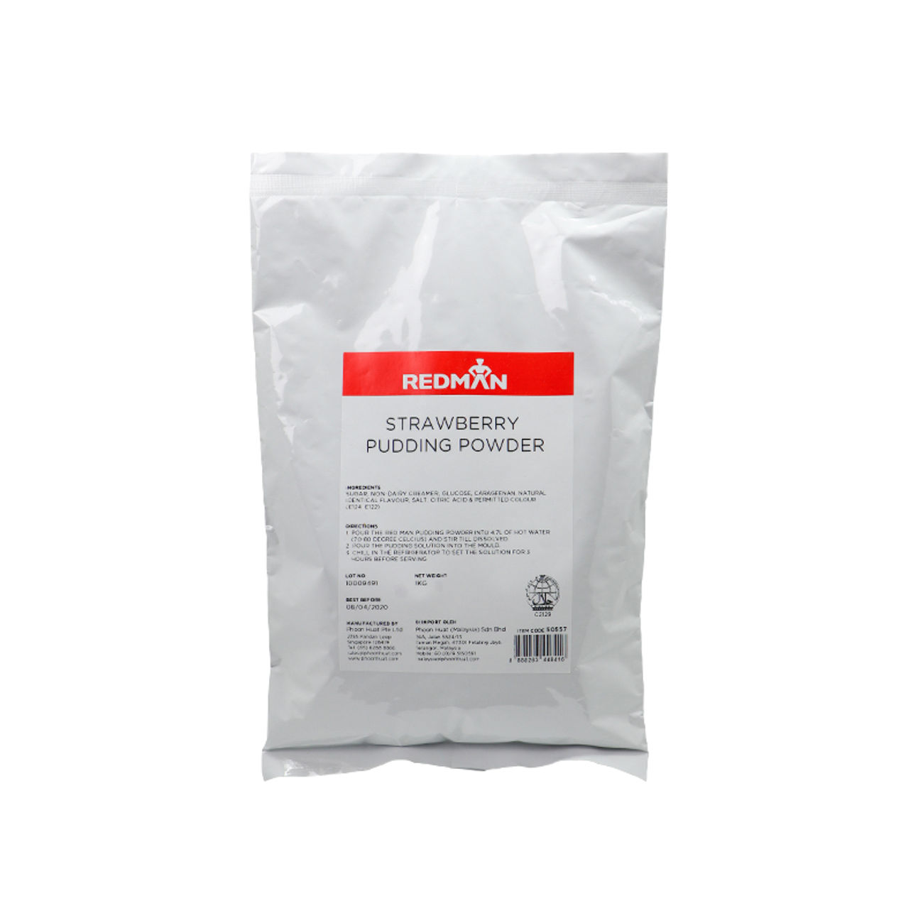 RedMan Pudding Powder - Strawberry | NTUC FairPrice