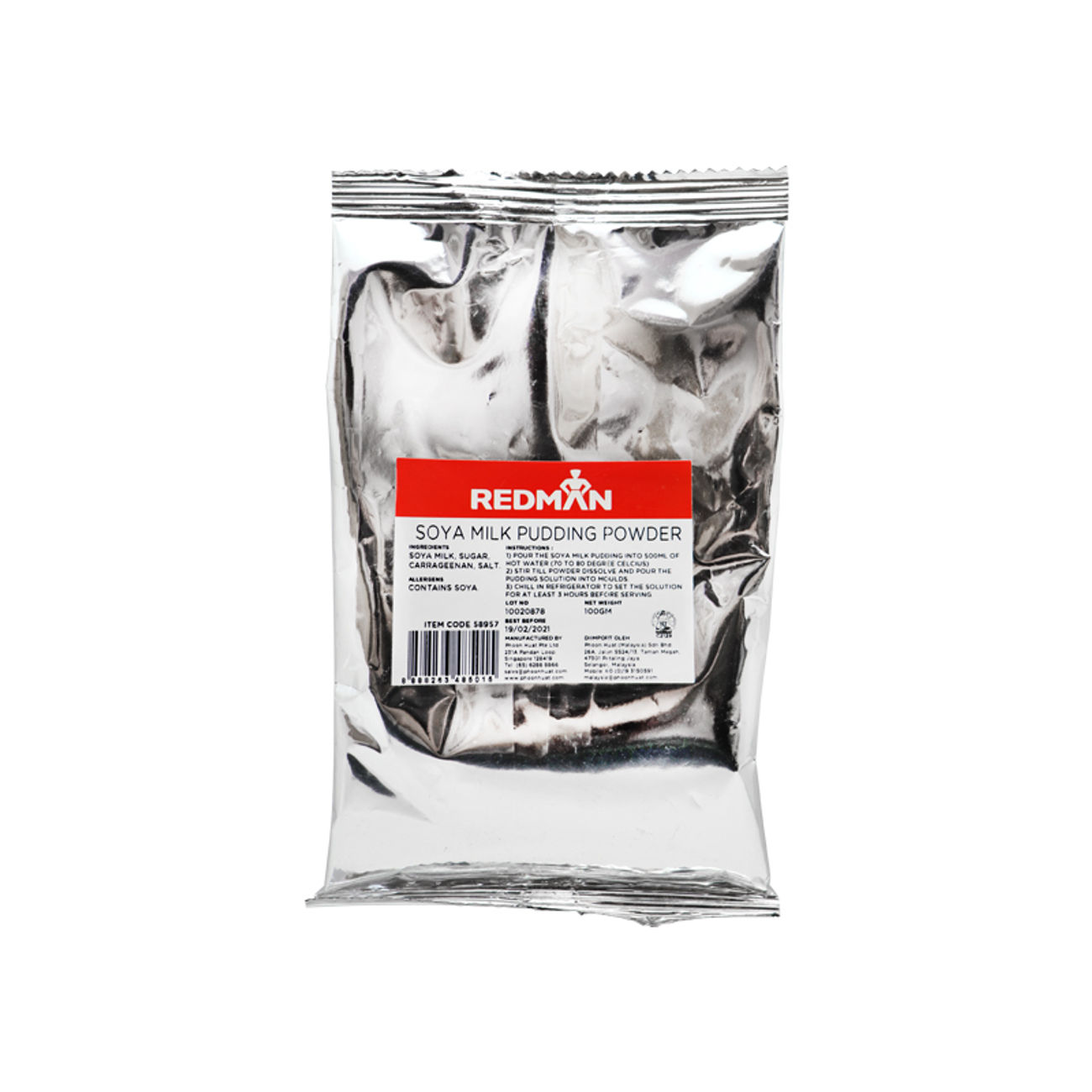 RedMan Pudding Powder - Soya Milk | NTUC FairPrice