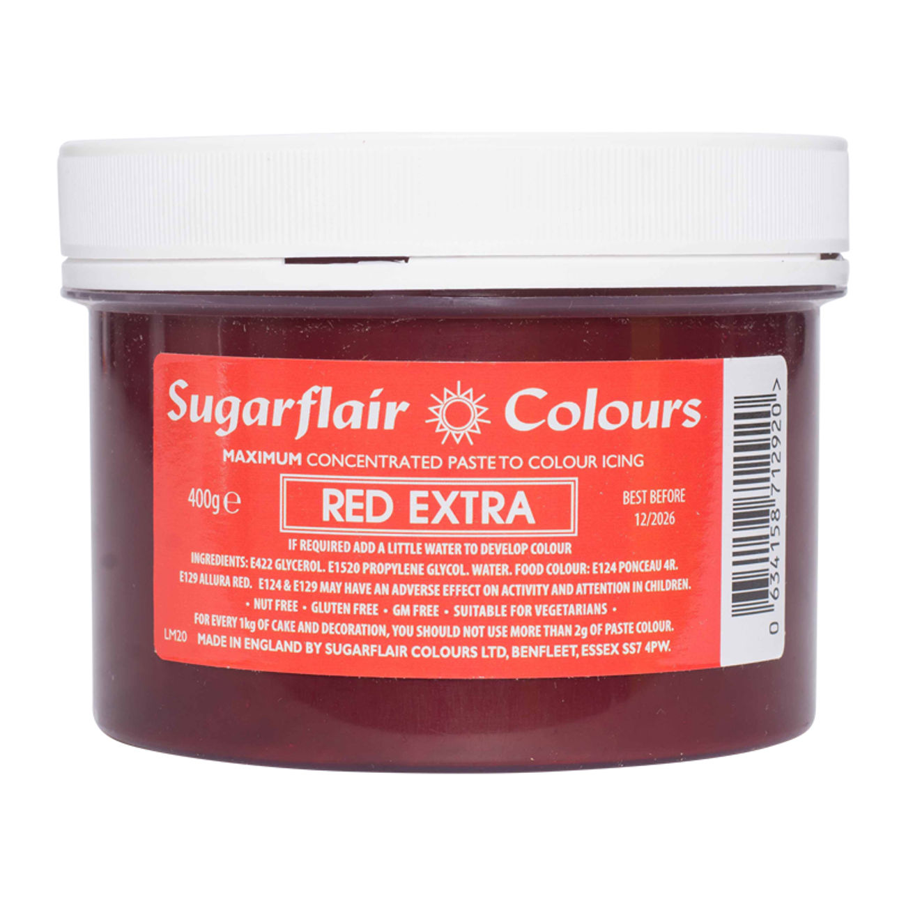 Sugarflair Maximum Concentrated Colour Paste - Red Extra | NTUC FairPrice