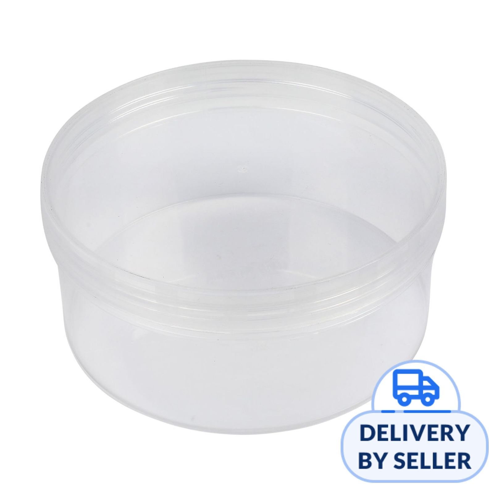 RedMan Clear Plastic Container - Round (W140 x H40mm) | NTUC FairPrice