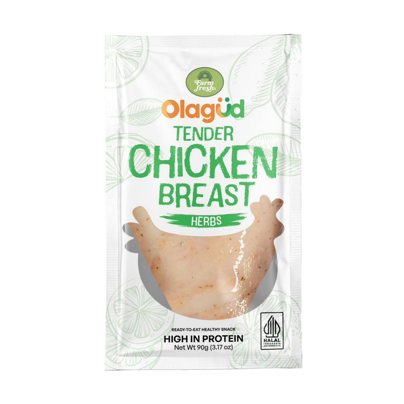 FarmFresh X Olagud RTE Chicken Breast (Herbs) | NTUC FairPrice