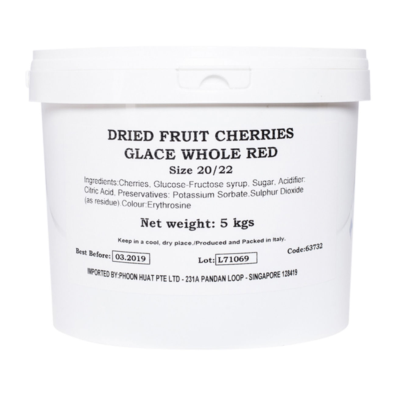 RedMan Dried Fruit Cherries - Glaced Whole Red | NTUC FairPrice