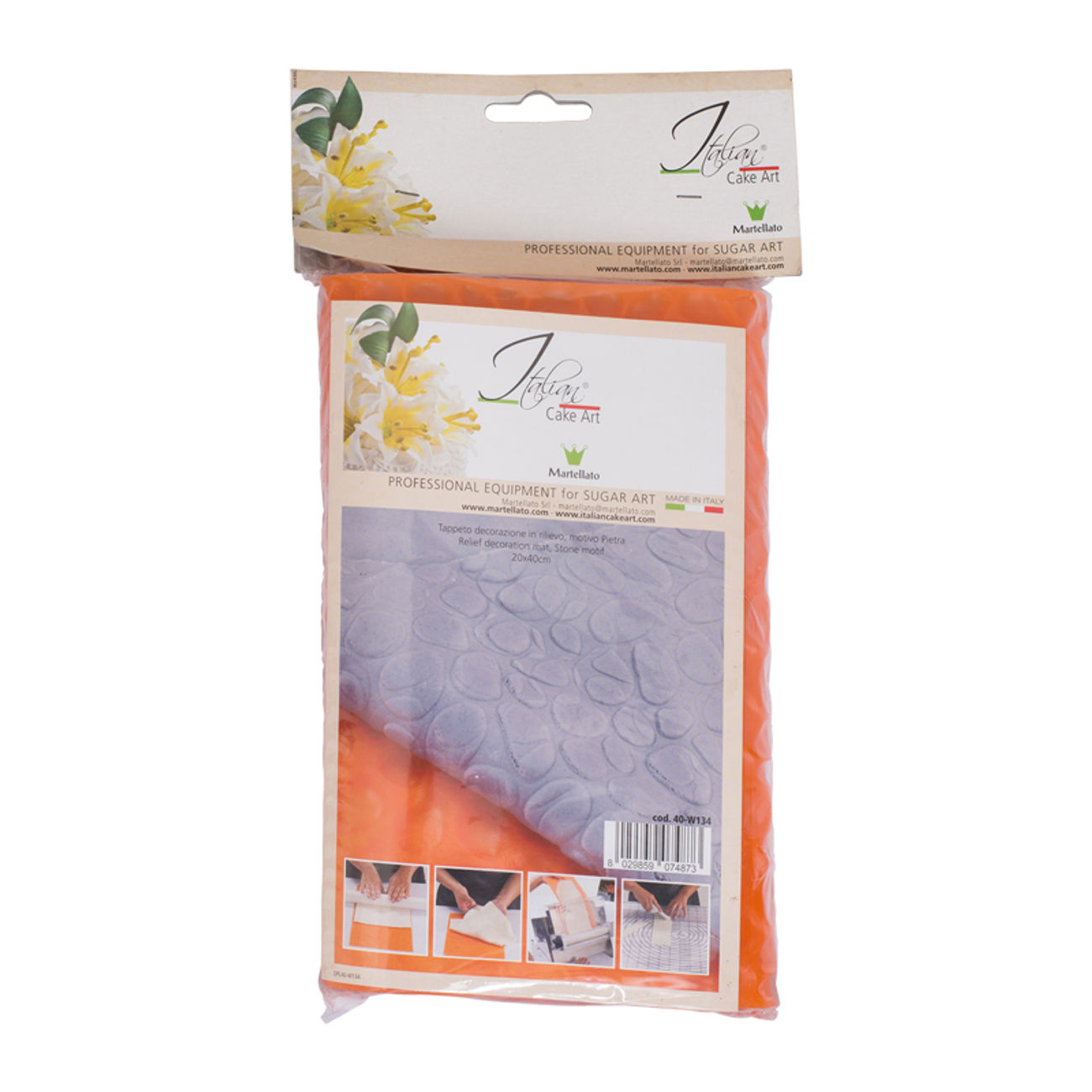 Martellato Sugar Art Mat - Stone Motif | NTUC FairPrice