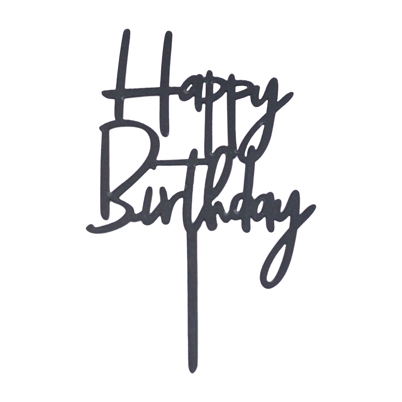 RedMan Arcylic Pick - Happy Birthday Black | NTUC FairPrice