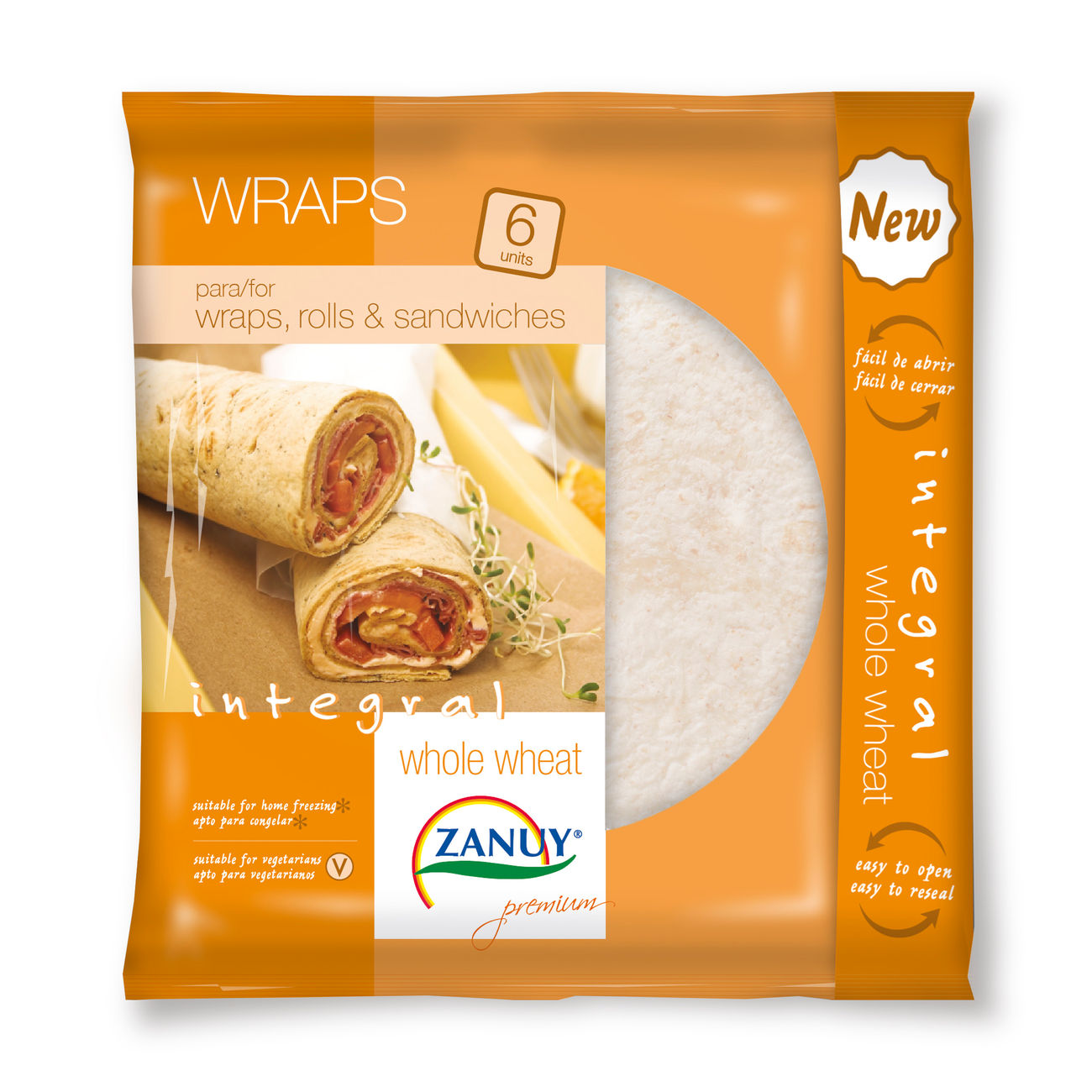 Zanuy Whole Wheat Wraps | NTUC FairPrice