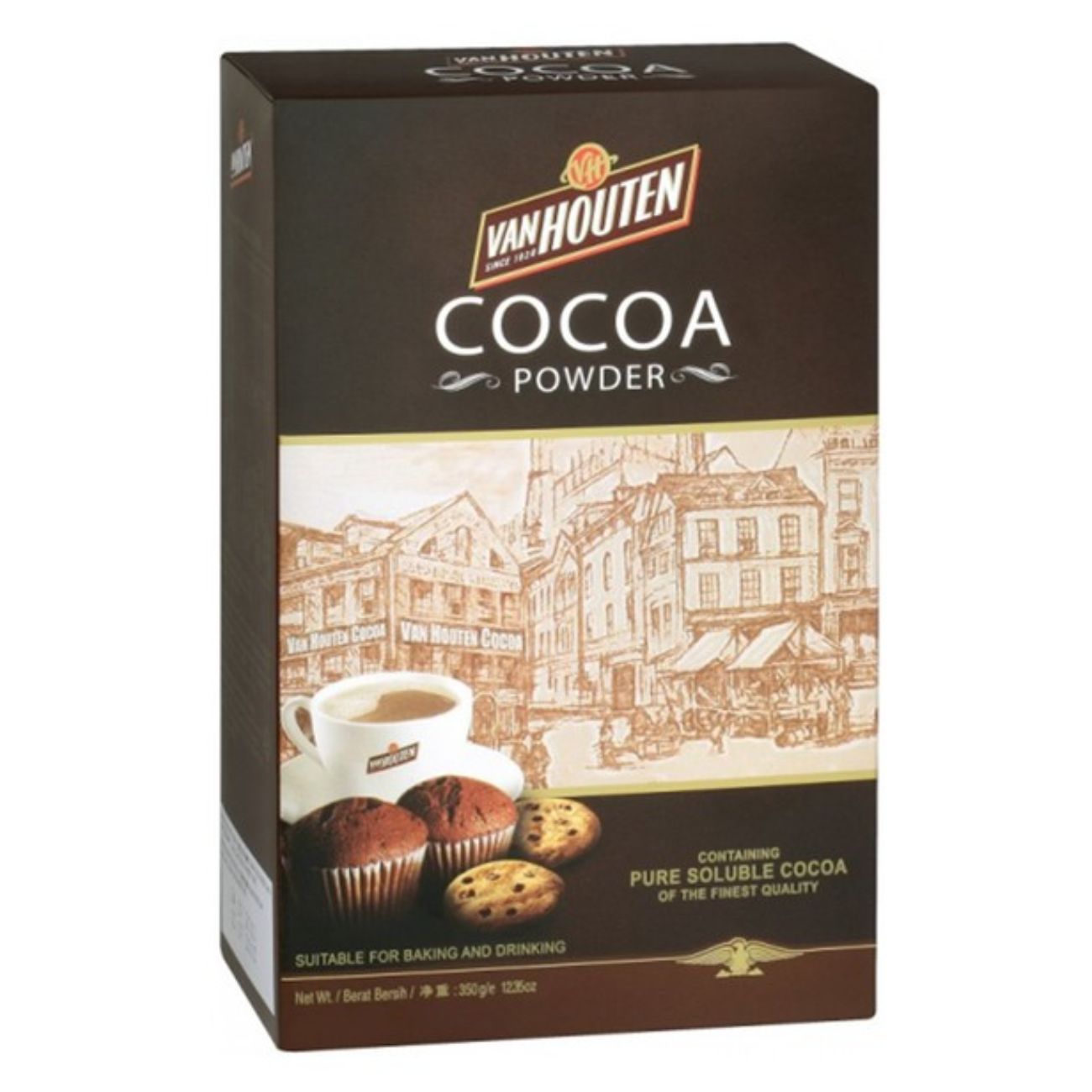 Van Houten Pure Soluble Cocoa Powder | NTUC FairPrice