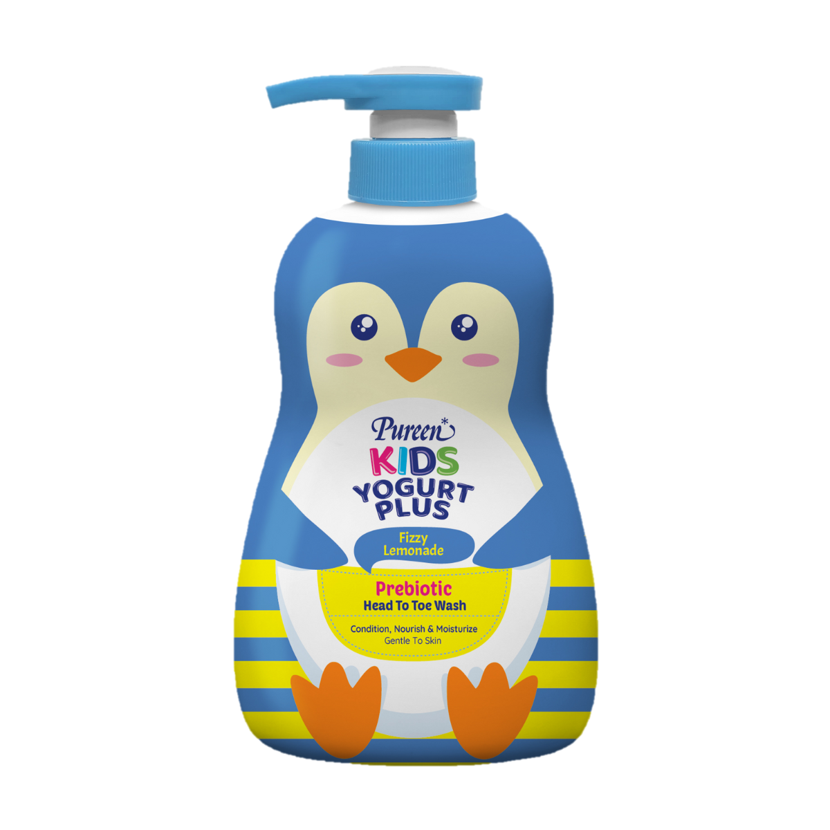 Pureen Kids Yogurt Plus HTT Wash with Prebiotic - Lemonade | NTUC FairPrice