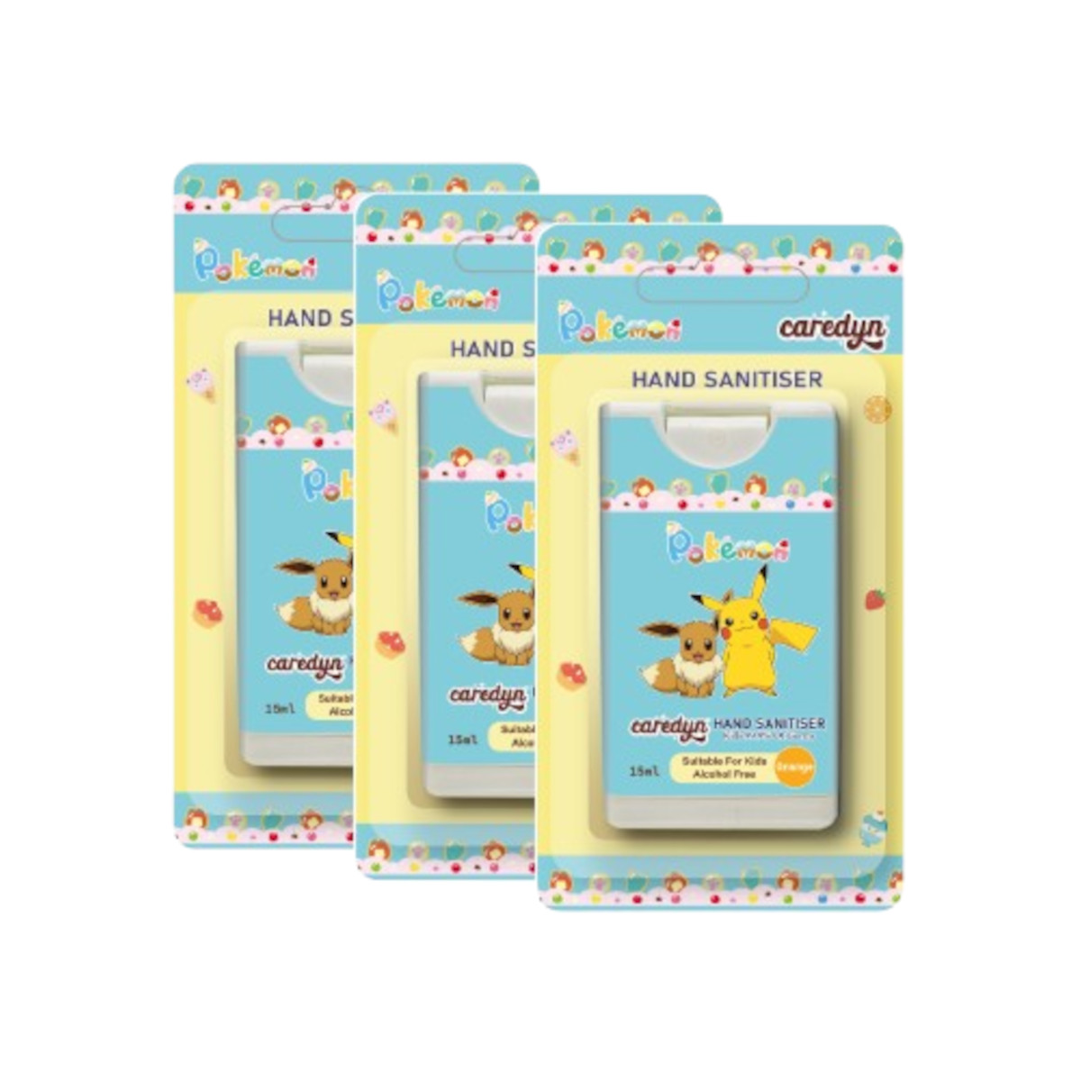 Caredyn Pokemon Hand Sanitiser Spray - Orange | NTUC FairPrice
