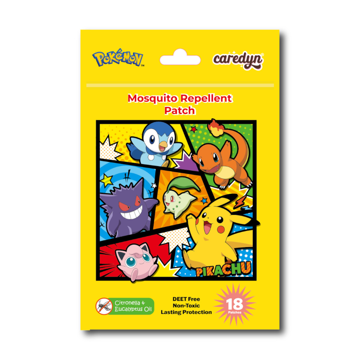 Caredyn Pokemon Mosquito Repellent Patch | NTUC FairPrice