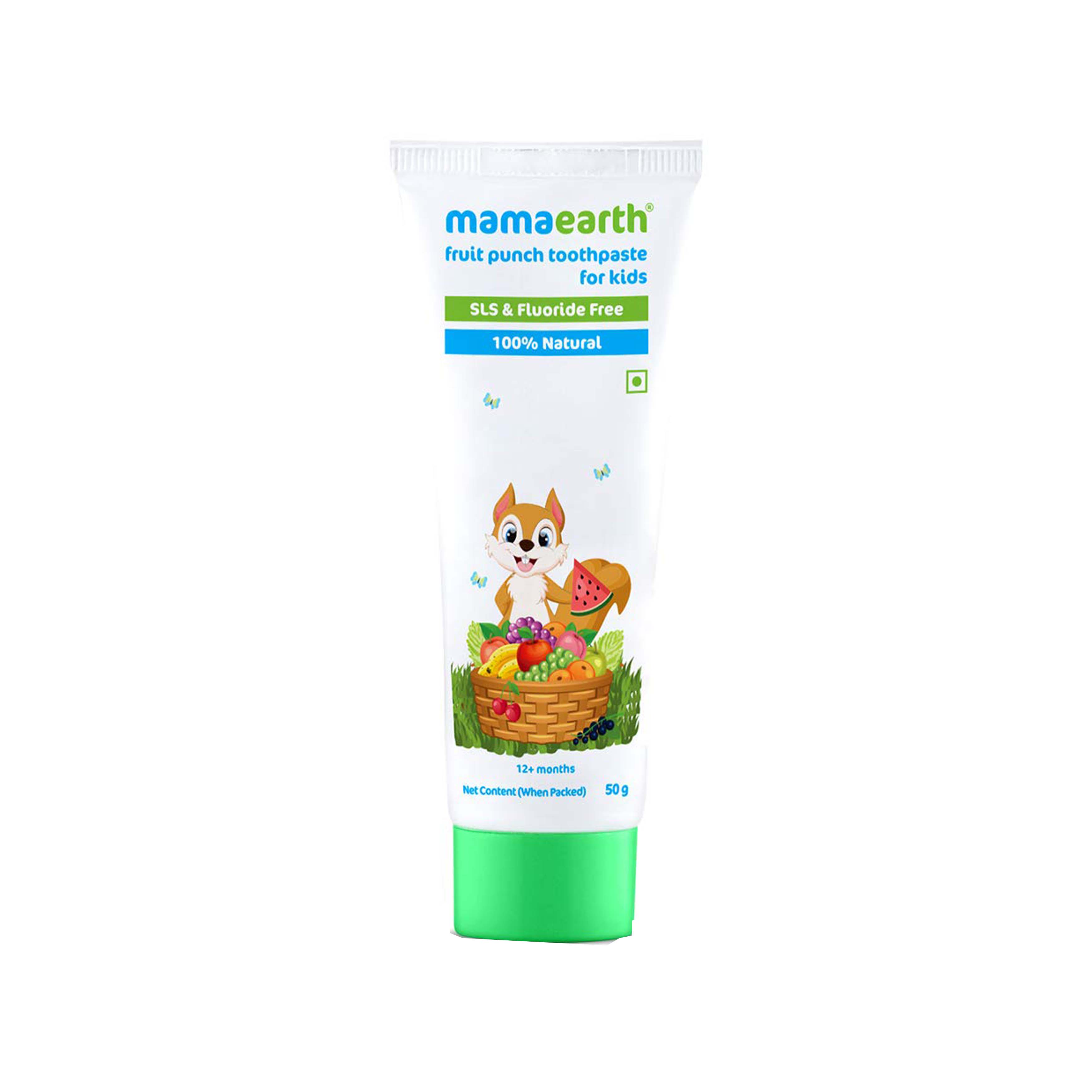 Mamaearth Fruit Punch Toothpaste for Kids | NTUC FairPrice