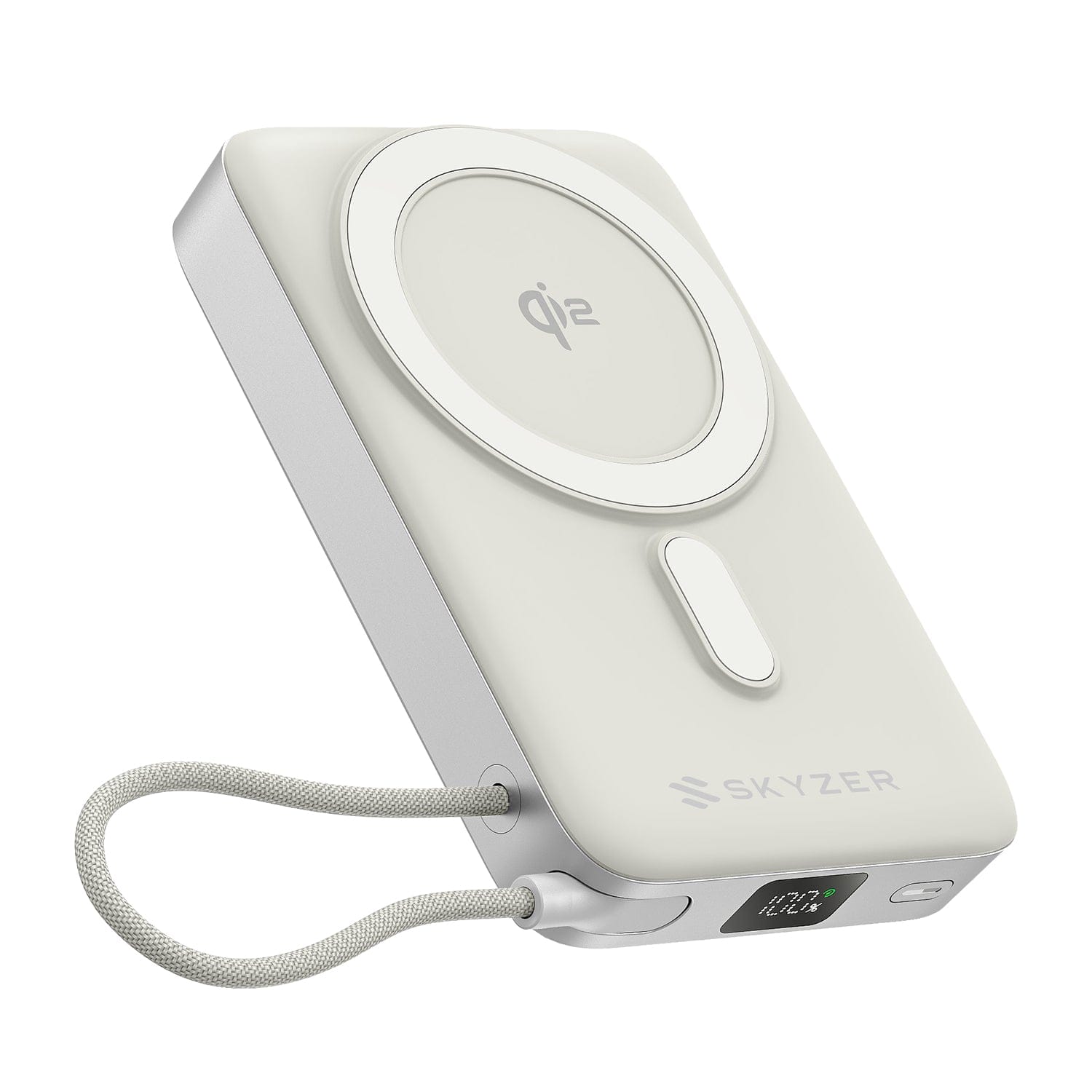 Skyzer PB251 GoCharge 251 Qi2 10000mAh Powerbank, White | NTUC FairPrice