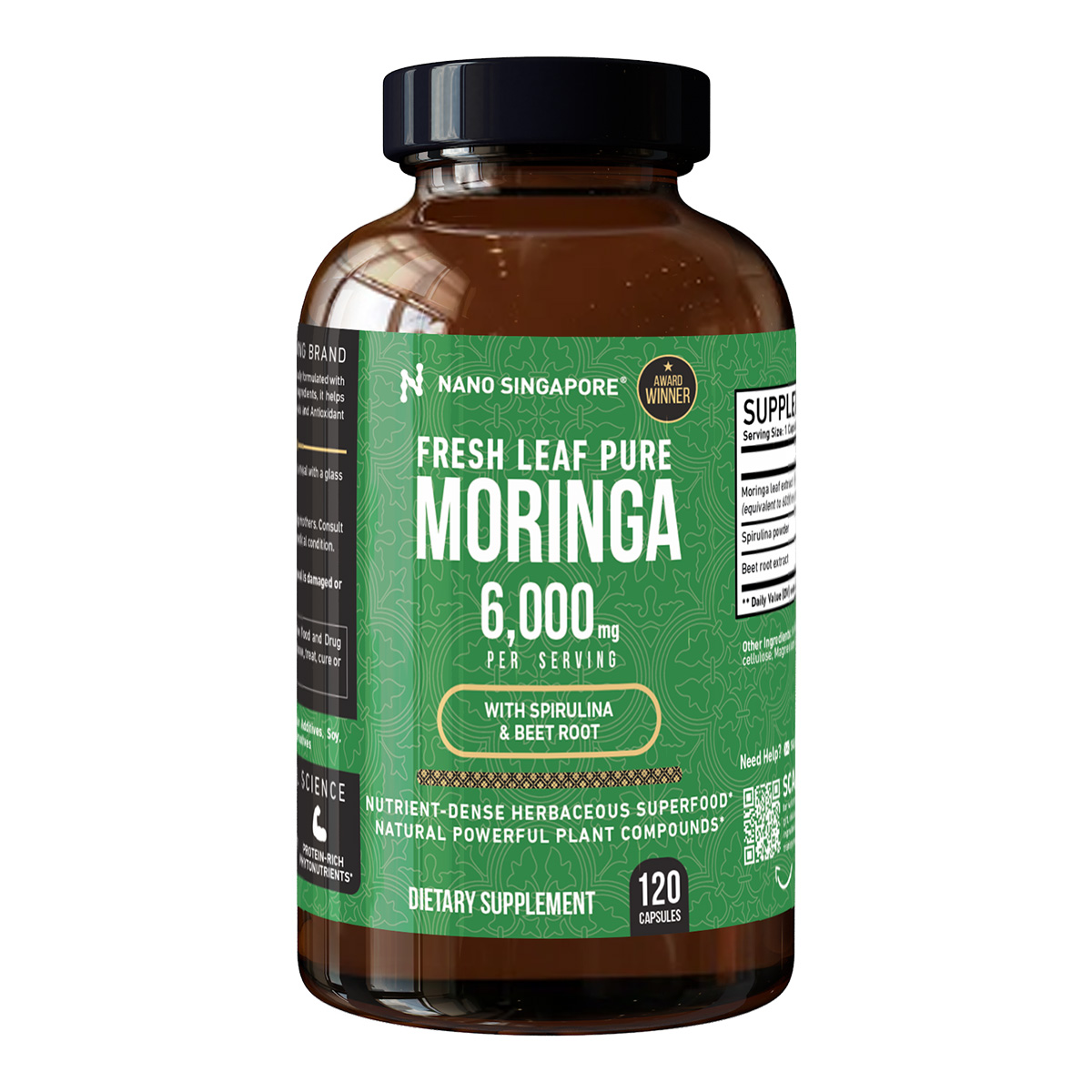 Nano Singapore Fresh Leaf Moringa 6,000mg | NTUC FairPrice